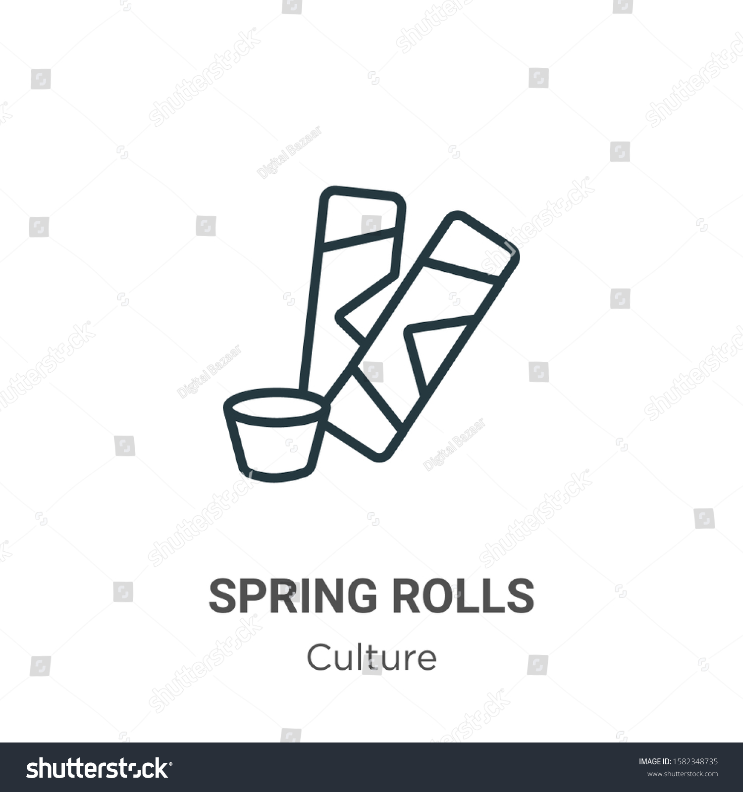 800 Spring roll logo Stock Illustrations, Images & Vectors | Shutterstock