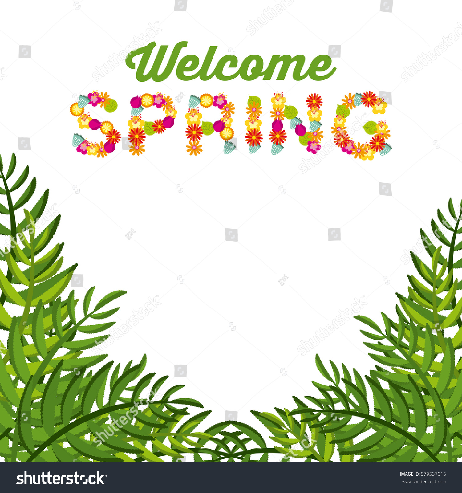 Spring Season Design Stock Vector (Royalty Free) 579537016 | Shutterstock