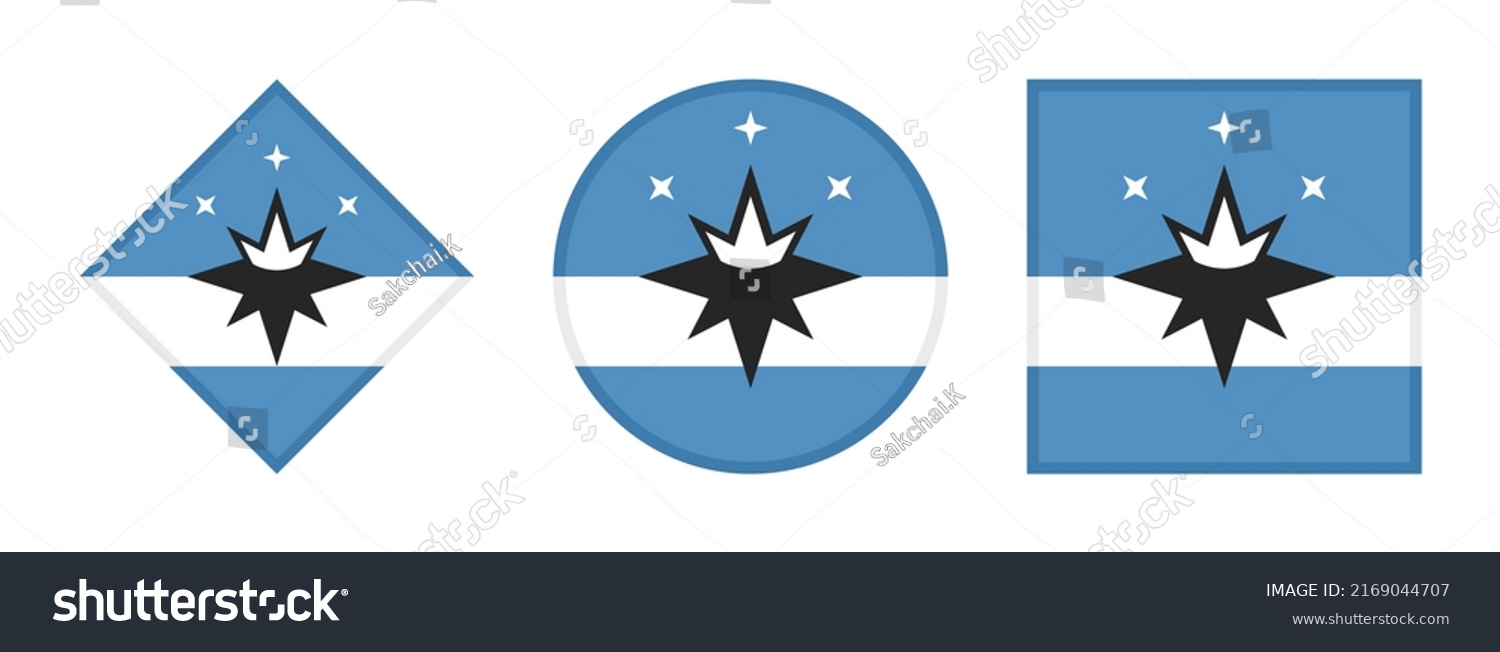 Springfield Flag Icon Set Vector Illustration Stock Vector (Royalty ...