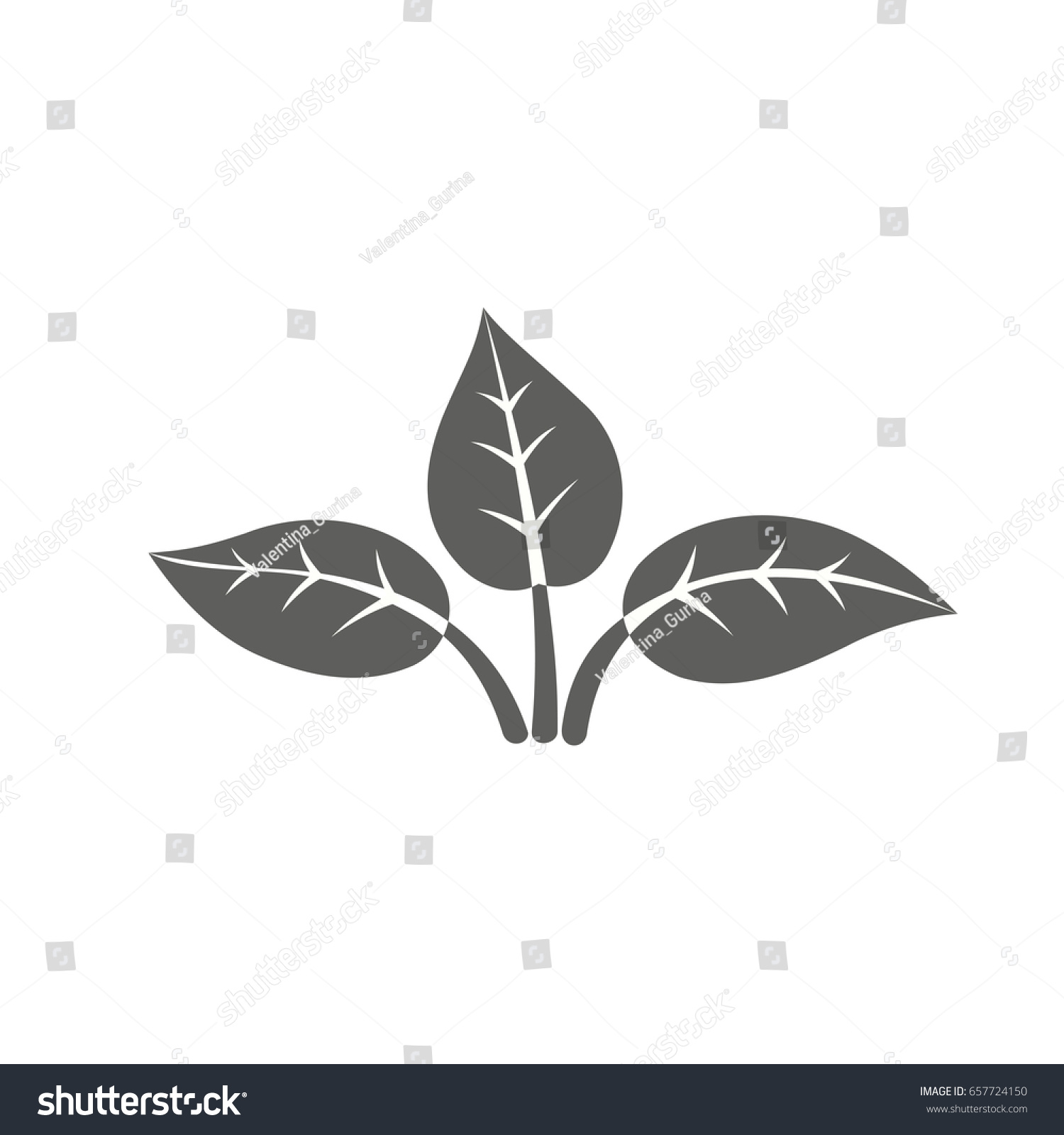 Sprout New Life Vector Logo Stock Vector (Royalty Free) 657724150 ...