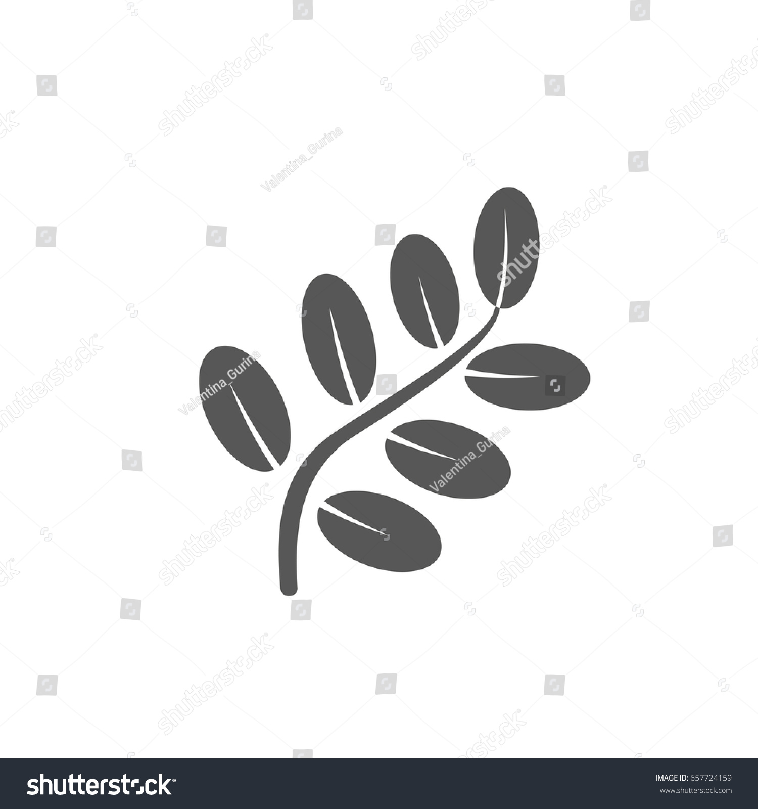 Sprout New Life Vector Logo Stock Vector (Royalty Free) 657724159 ...