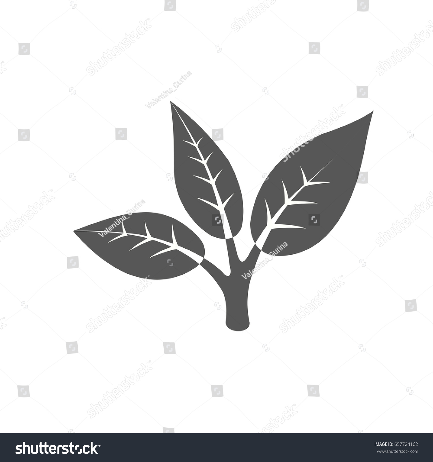 Sprout New Life Vector Logo Stock Vector (Royalty Free) 657724162 ...