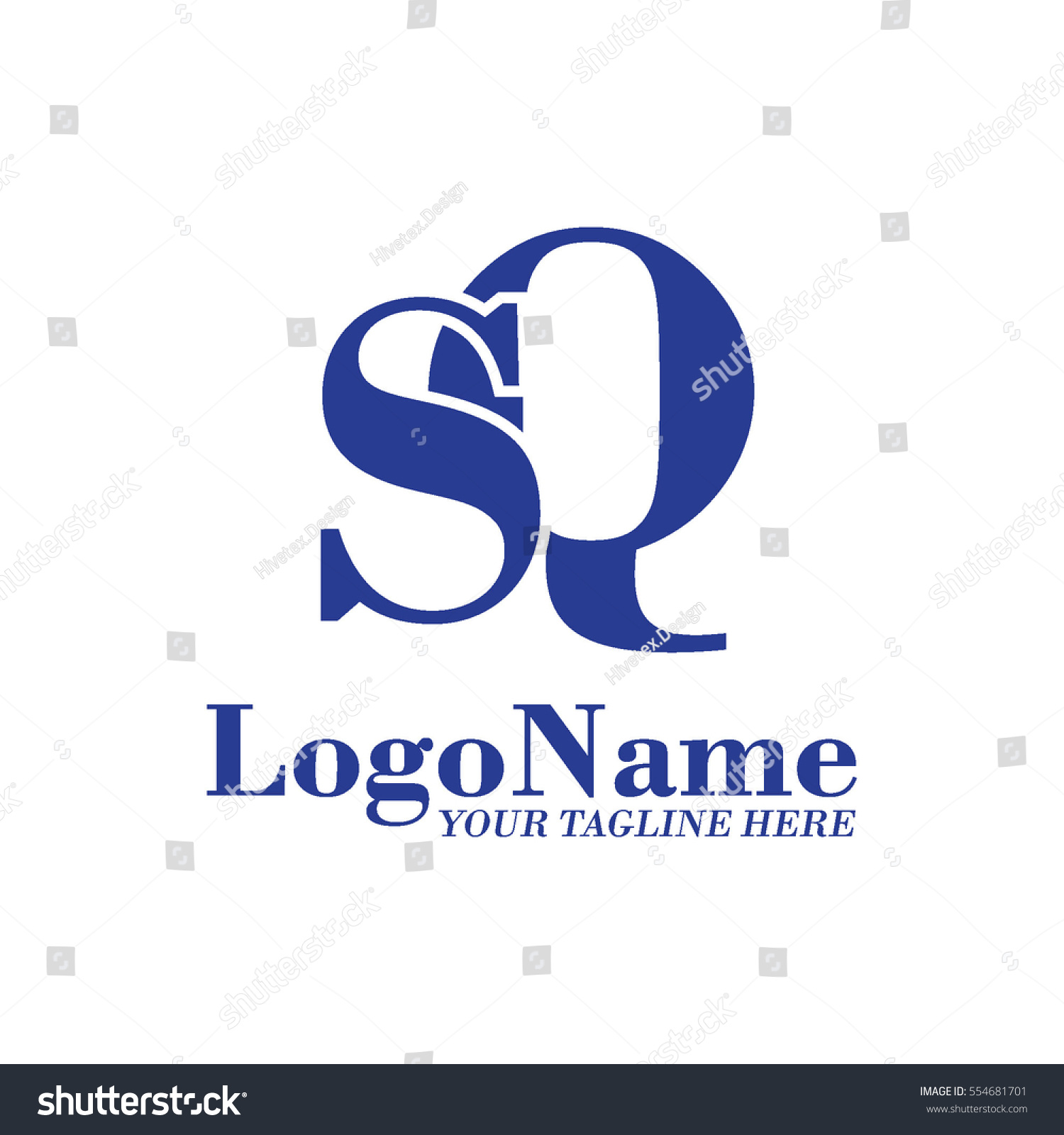 Sq Logo Stock Vector 554681701 - Shutterstock