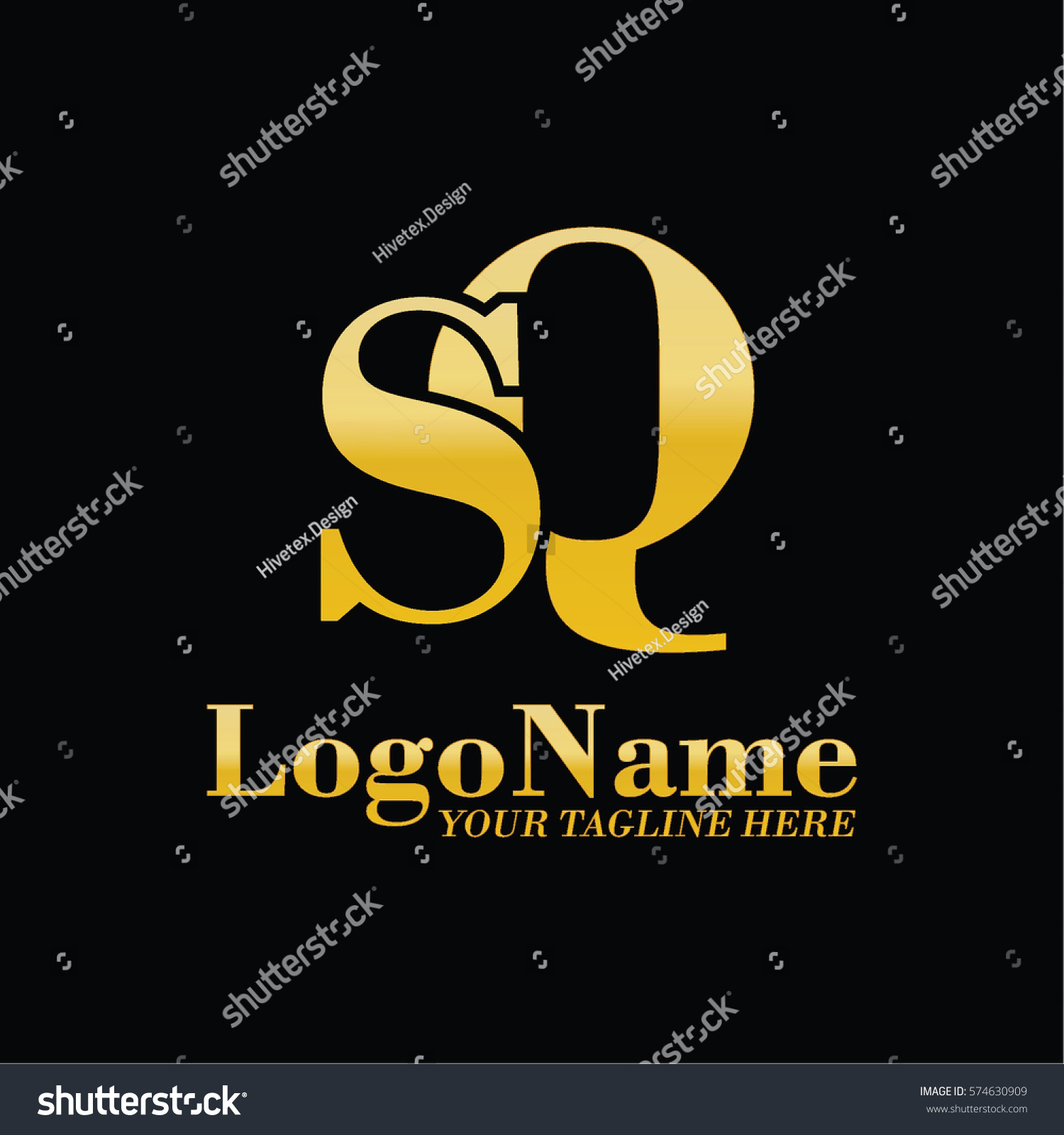 Sq Logo Stock Vector 574630909 - Shutterstock