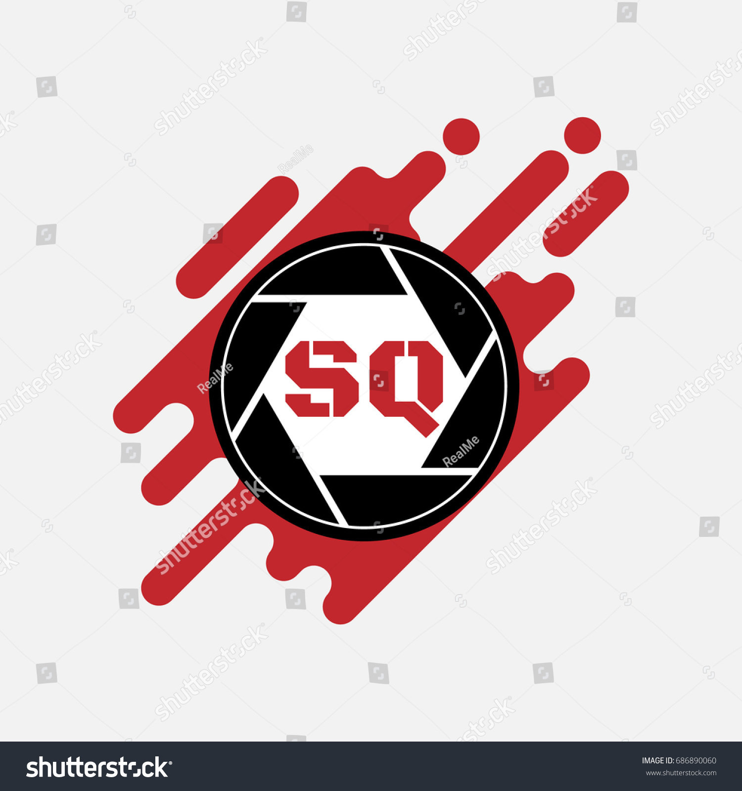Sq Logo Stock Vector (Royalty Free) 686890060 | Shutterstock