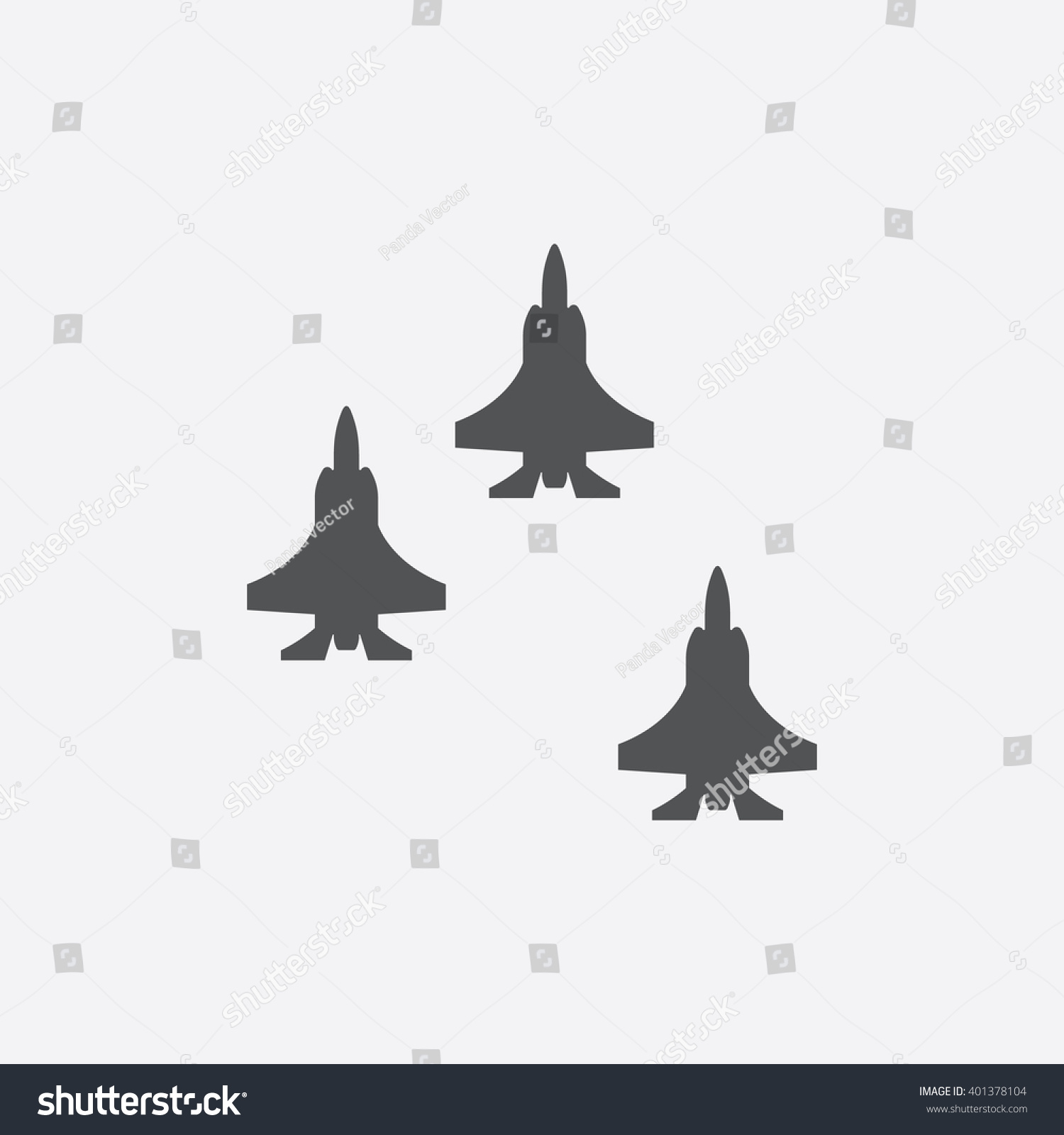 Squadron Icon Stock Vector (Royalty Free) 401378104