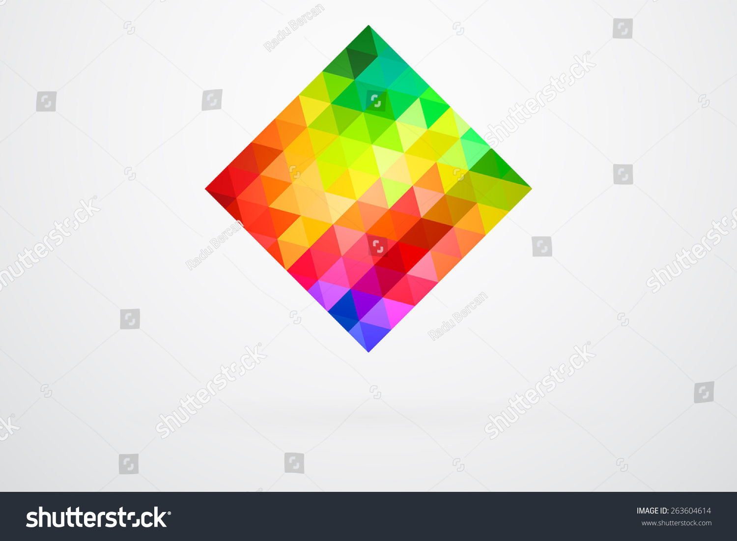 Square Color Palette Guide Spectrum Vector: เวกเตอร์สต็อก (ปลอดค่า ...