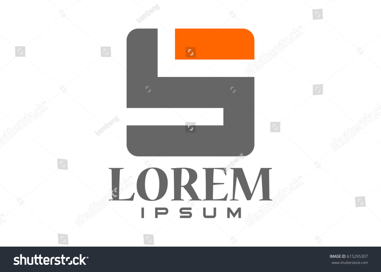 Square Letter S Logo Stock Vector (Royalty Free) 615295307 | Shutterstock