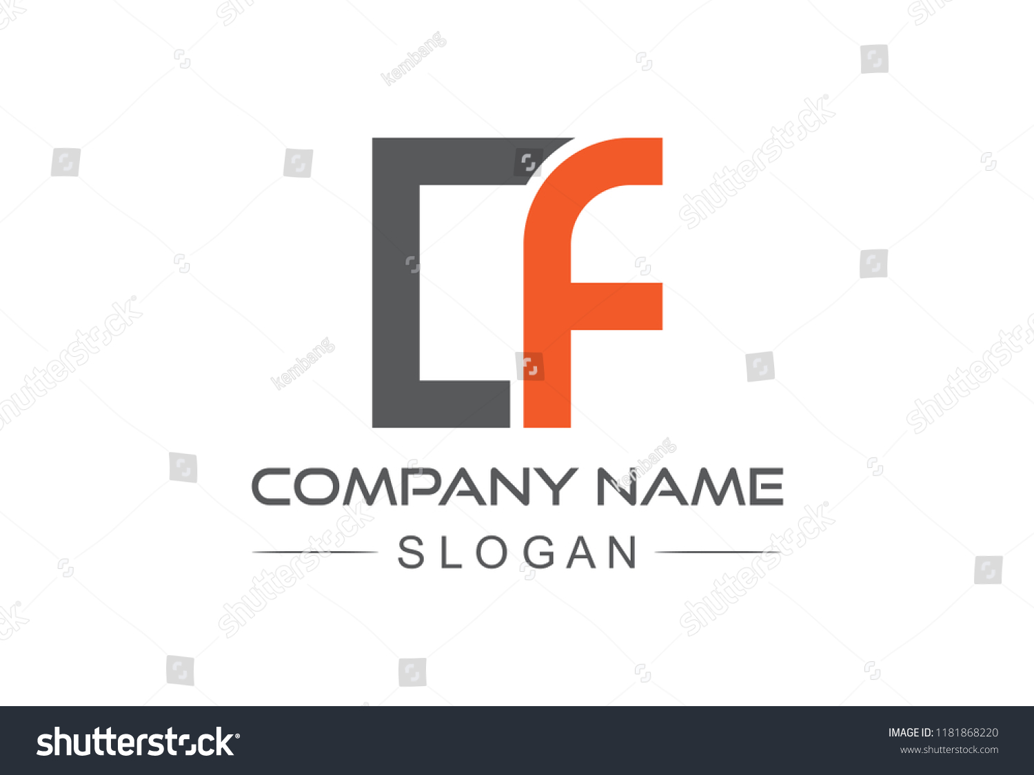 Square Logo Letter Stock Vector (Royalty Free) 1181868220 | Shutterstock