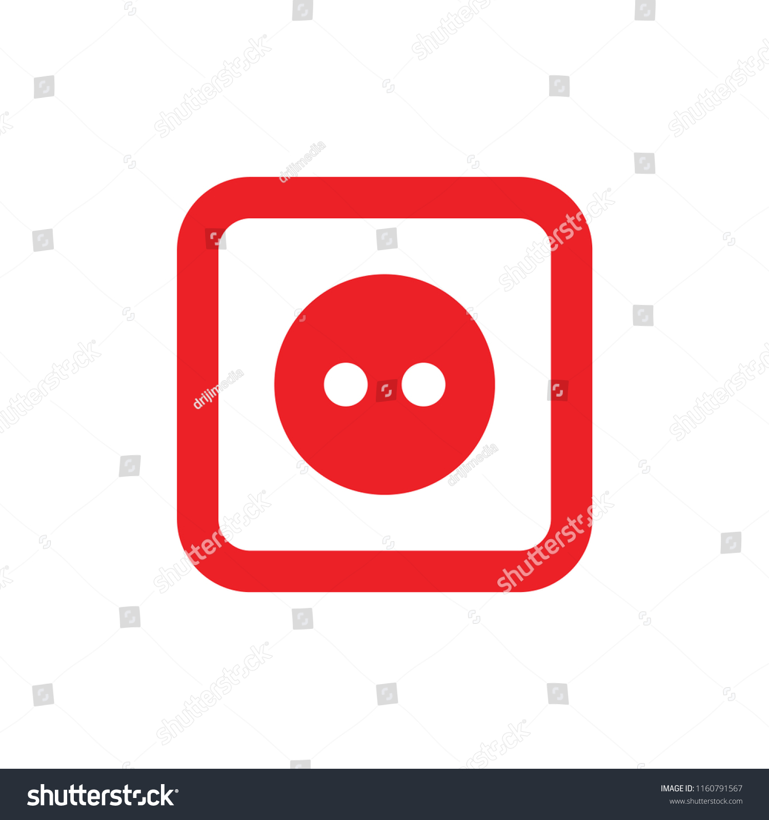 Square Circle Logo Stock Vector (Royalty Free) 1160791567 | Shutterstock
