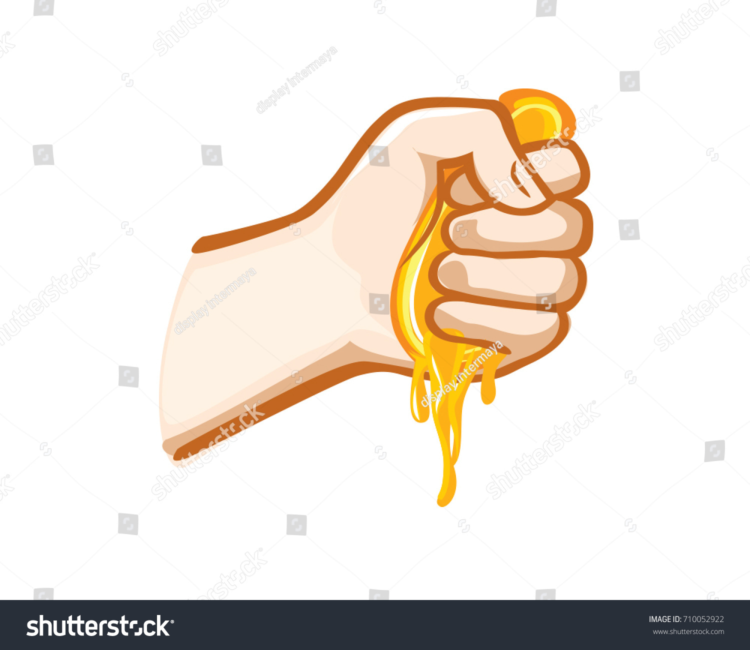 Hand squeezing orange Stock Illustrations, Images & Vectors | Shutterstock