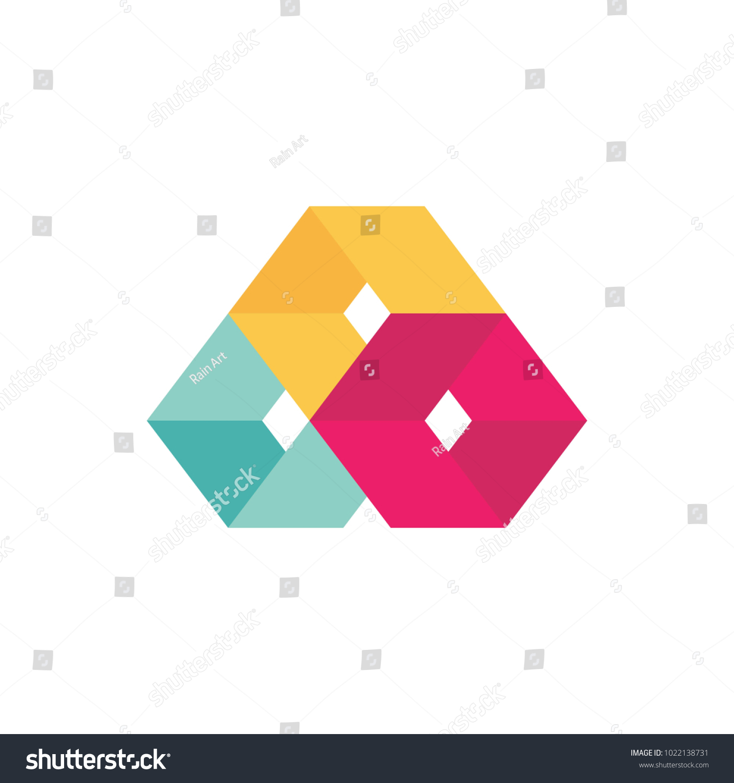 Squre Design Logo Icon Stock Vector (Royalty Free) 1022138731 ...