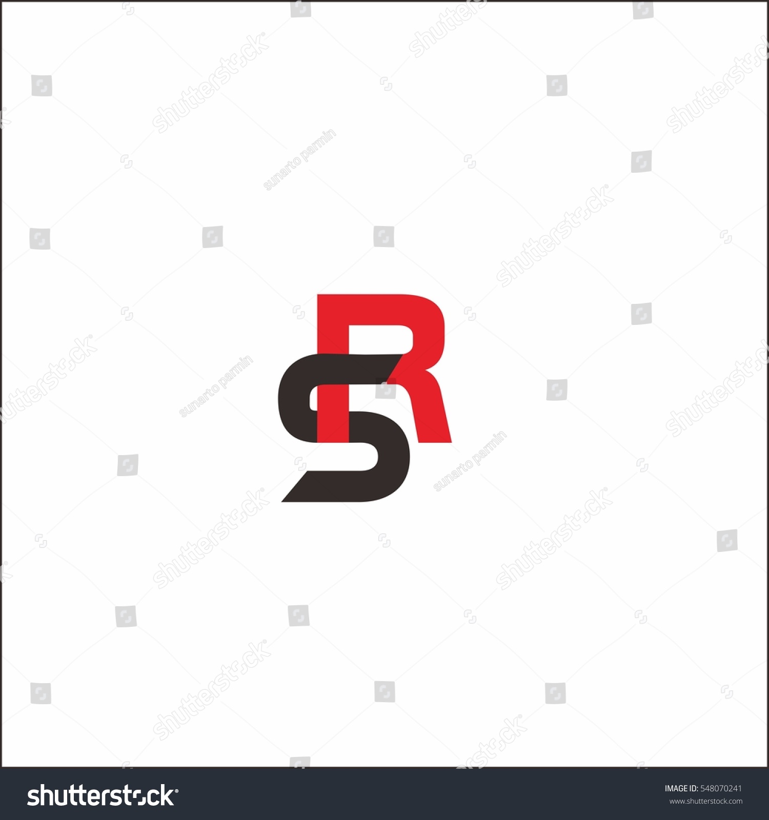 Sr Letter Vector Logo: เวกเตอร์สต็อก (ปลอดค่าลิขสิทธิ์) 548070241 ...