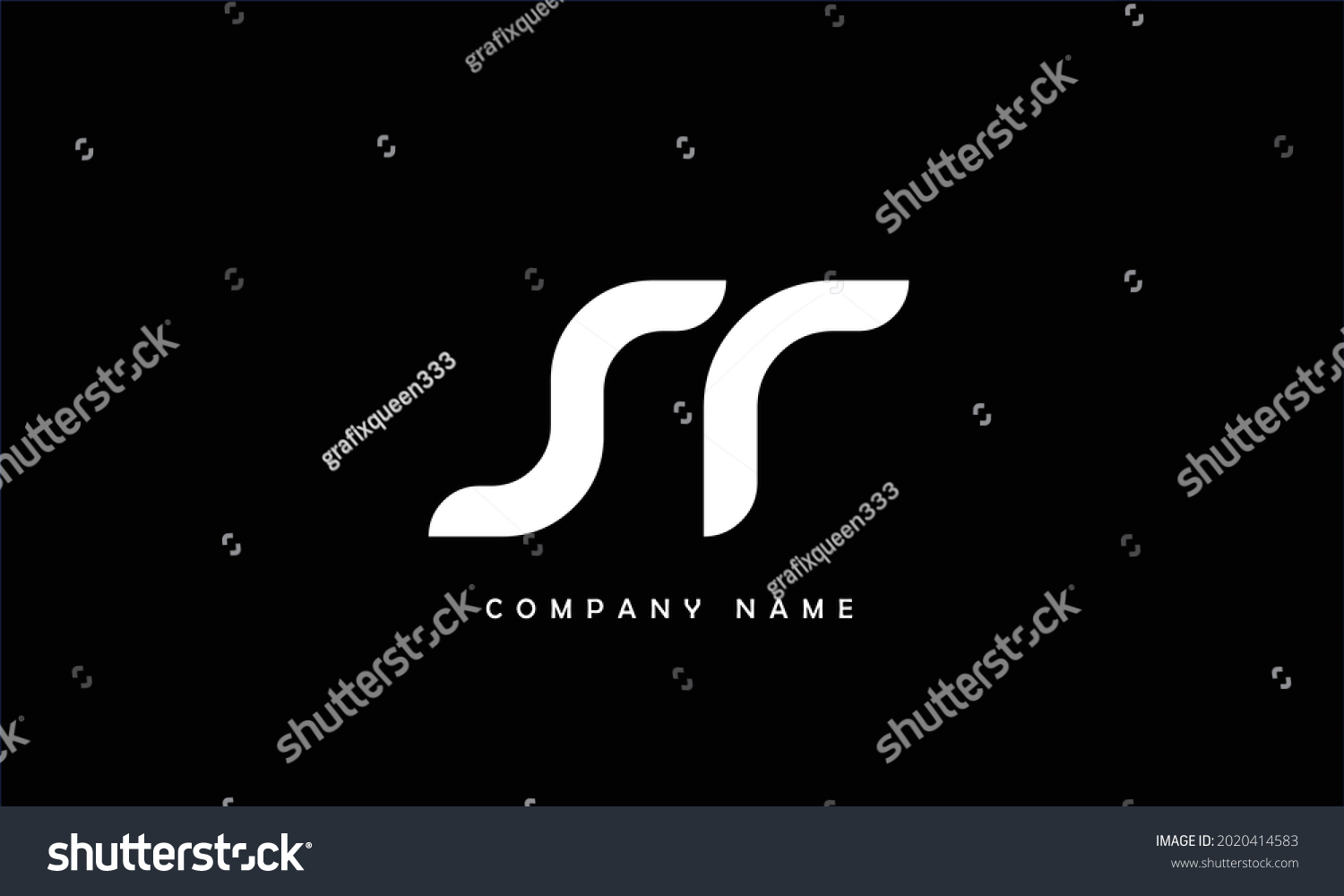 Sr Rs Alphabets Letters Logo Monogram Stock Vector (Royalty Free ...