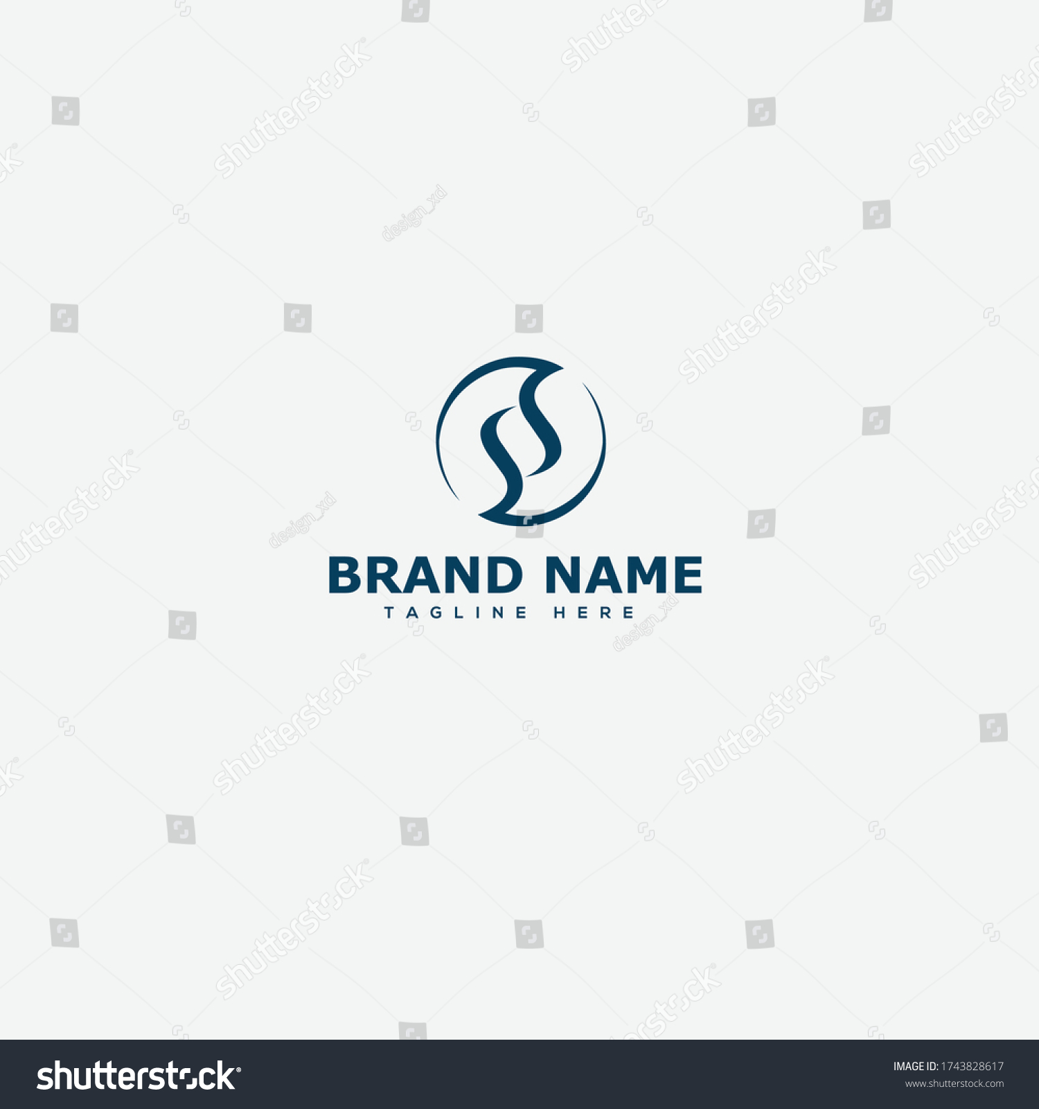 Ss Letter Logo Design Template Vector Stock Vector (Royalty Free ...