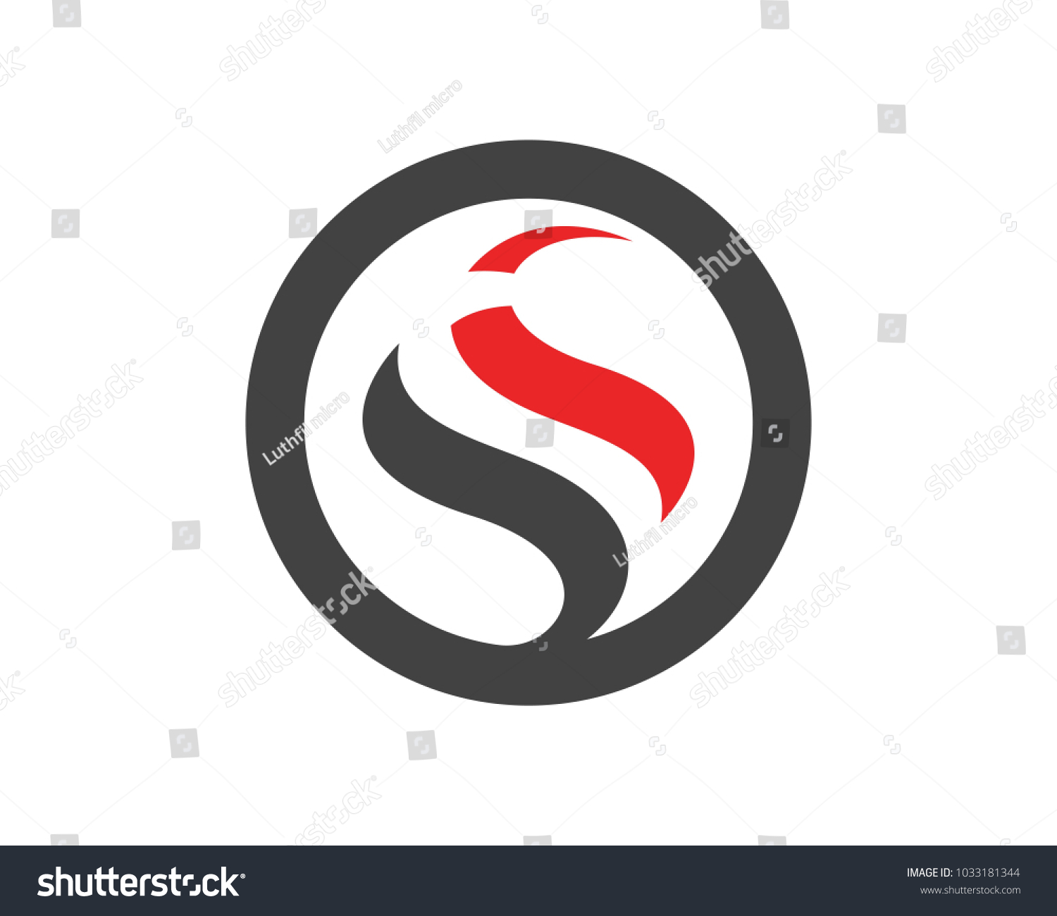 Ss Logos Symbols: vector de stock (libre de regalías) 1033181344 ...