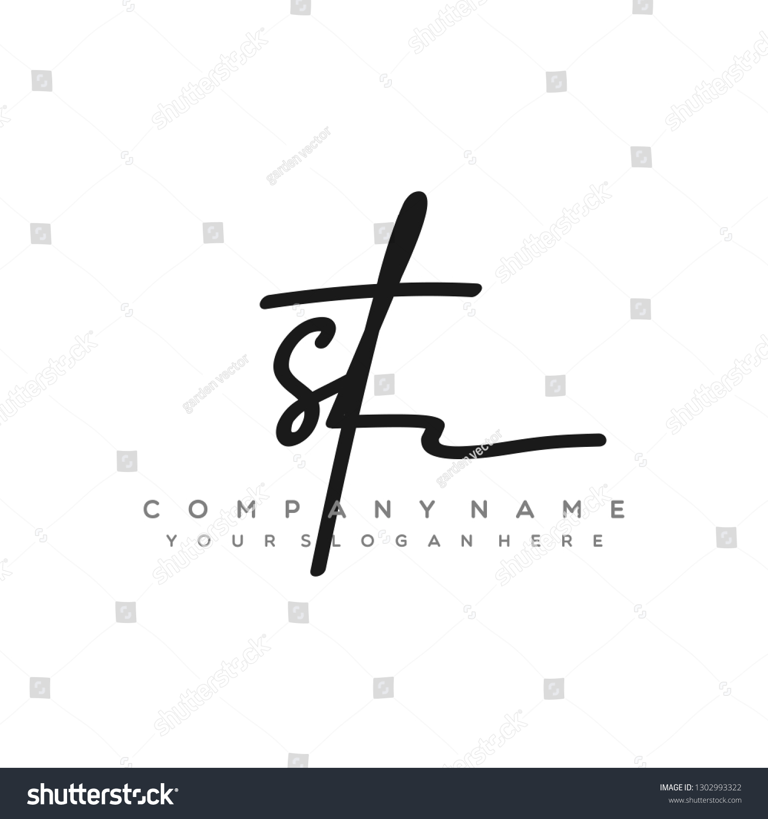 7,824 Logo letter st Images, Stock Photos & Vectors | Shutterstock