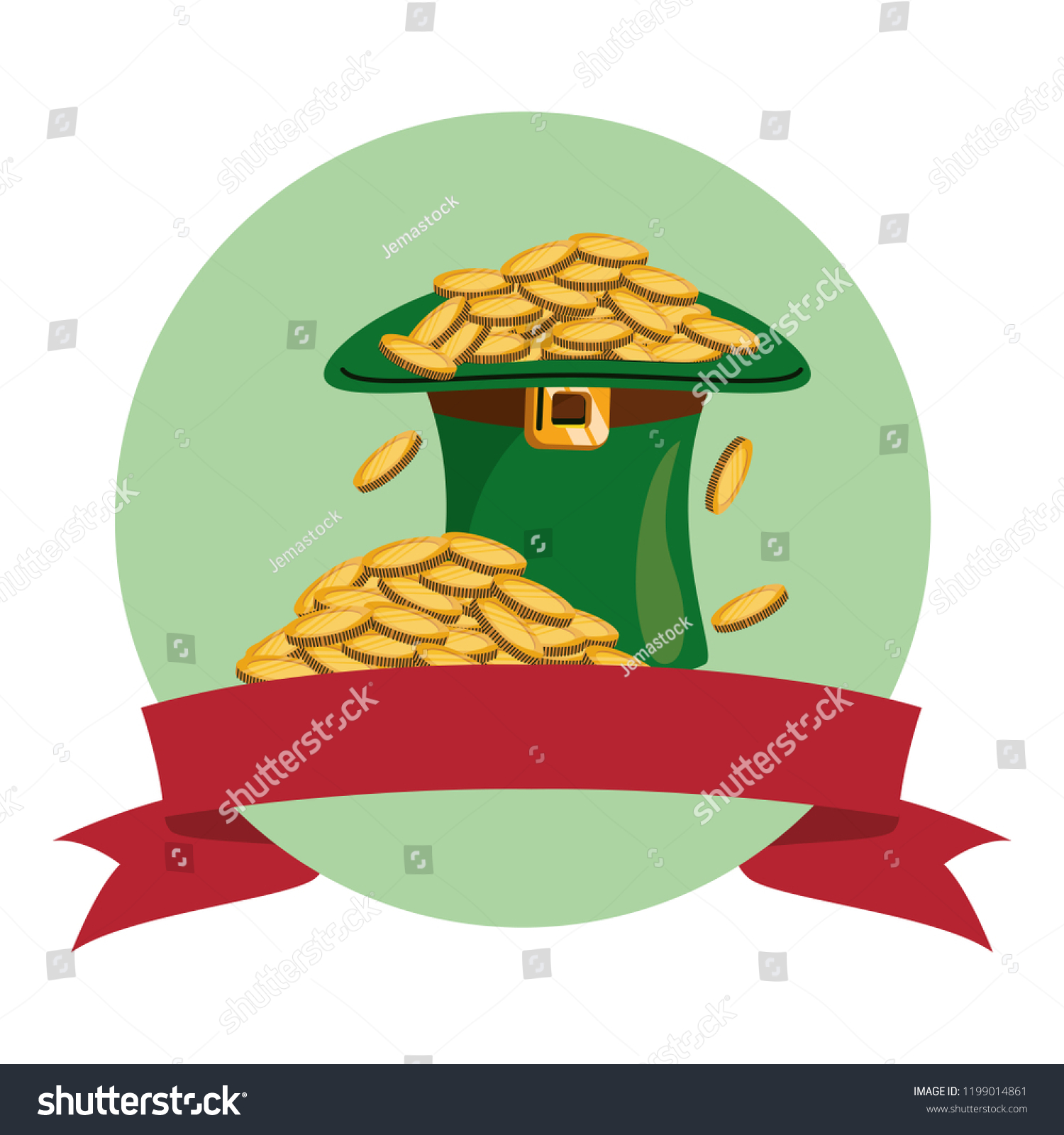 St Patricks Day Cartoons Stock Vector (Royalty Free) 1199014861 ...
