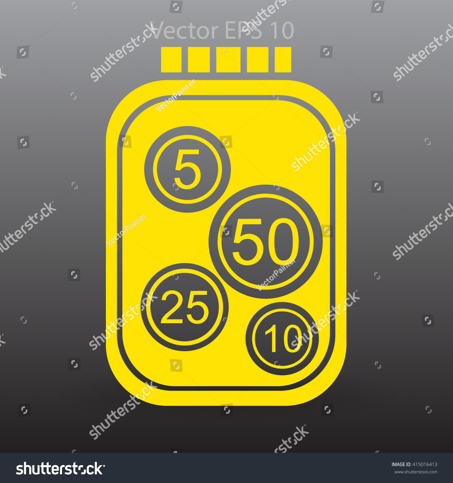 Stable Bank Slight Change Vector Illustration Stock Vector (Royalty ...