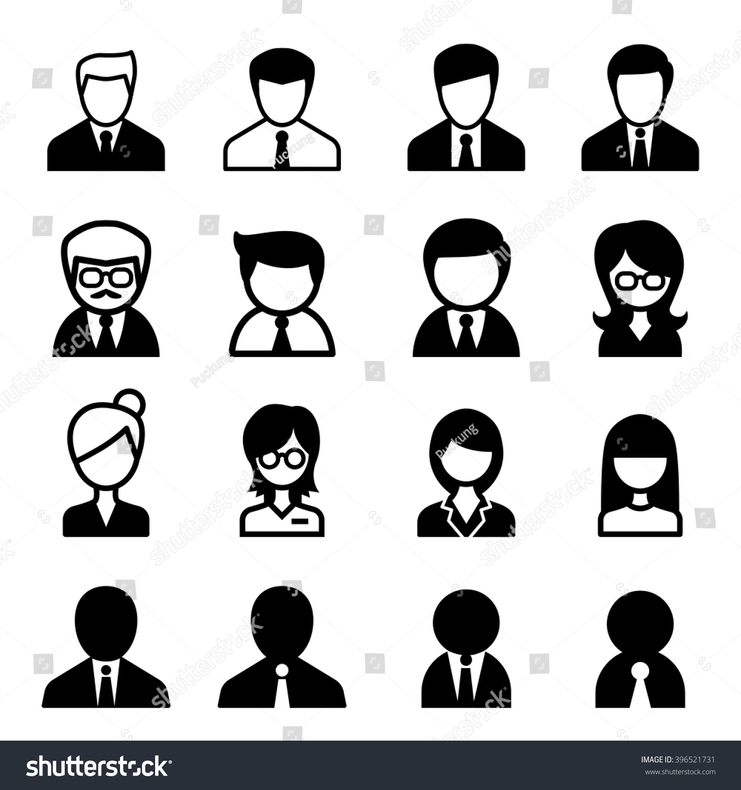 Staff Icon Stock Vector (Royalty Free) 396521731 | Shutterstock
