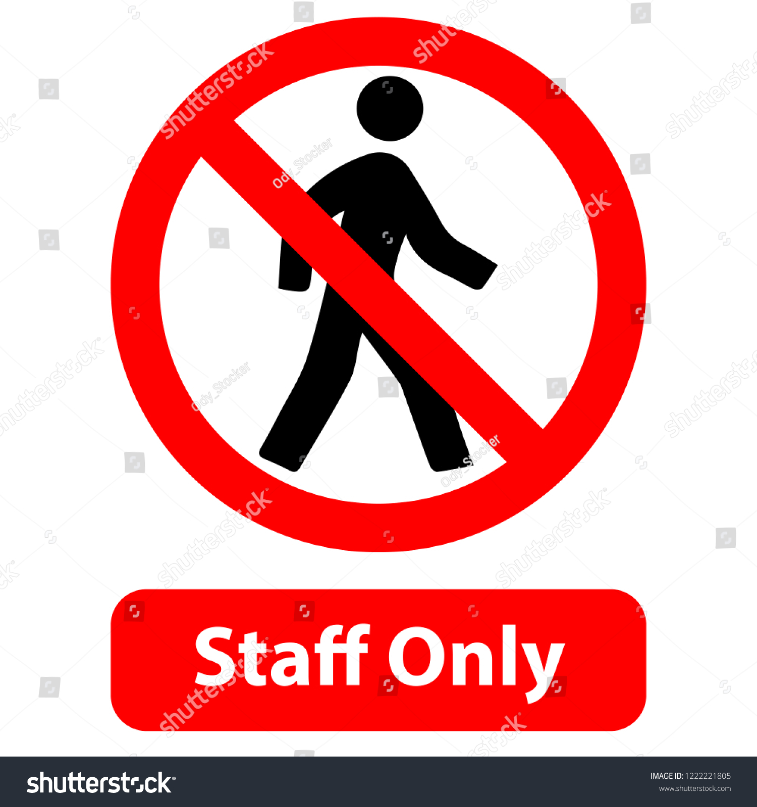 1,287 Staff only icon Images, Stock Photos & Vectors | Shutterstock