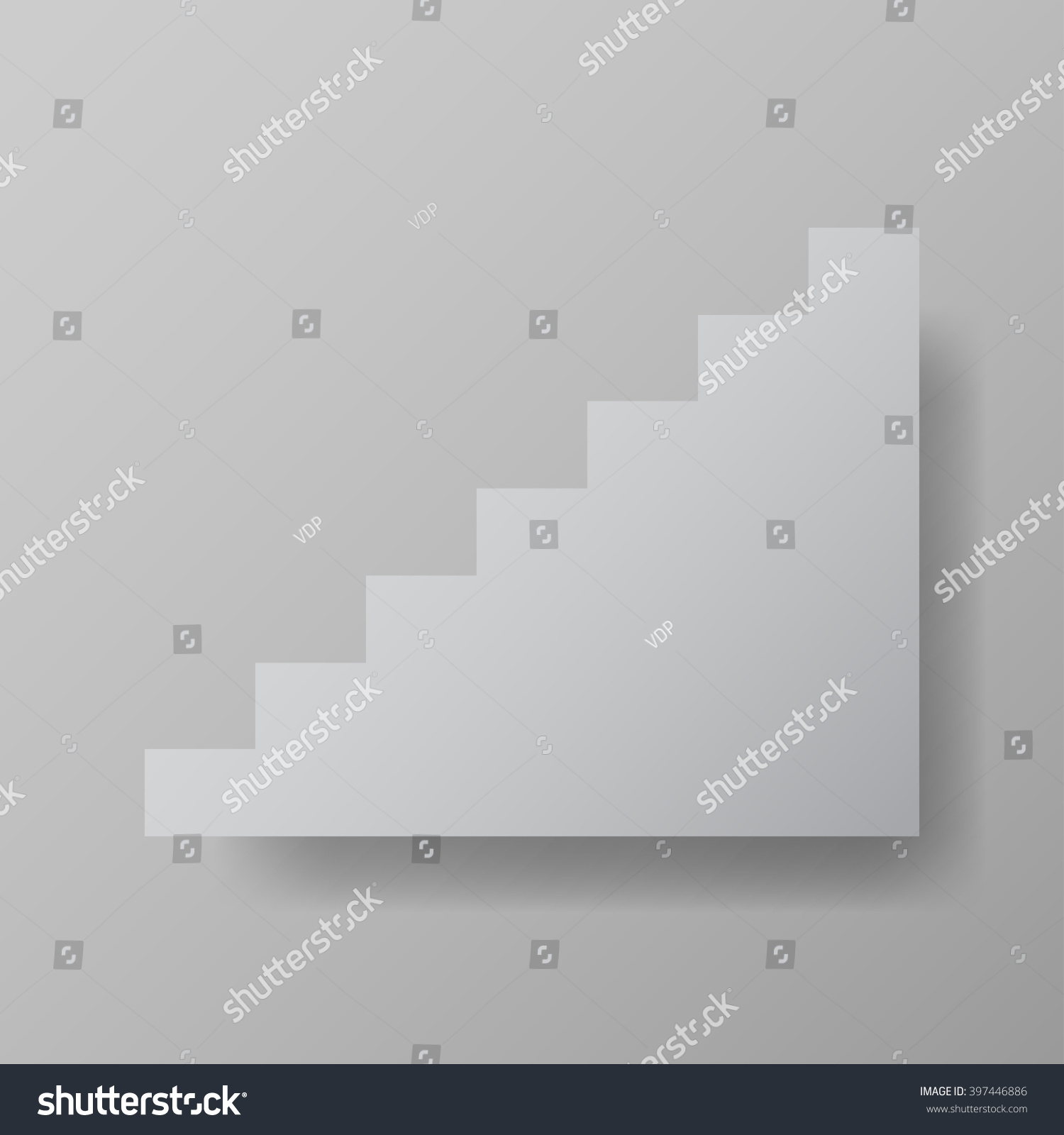 Staircase Upstairs Vector Stock Vector (Royalty Free) 397446886