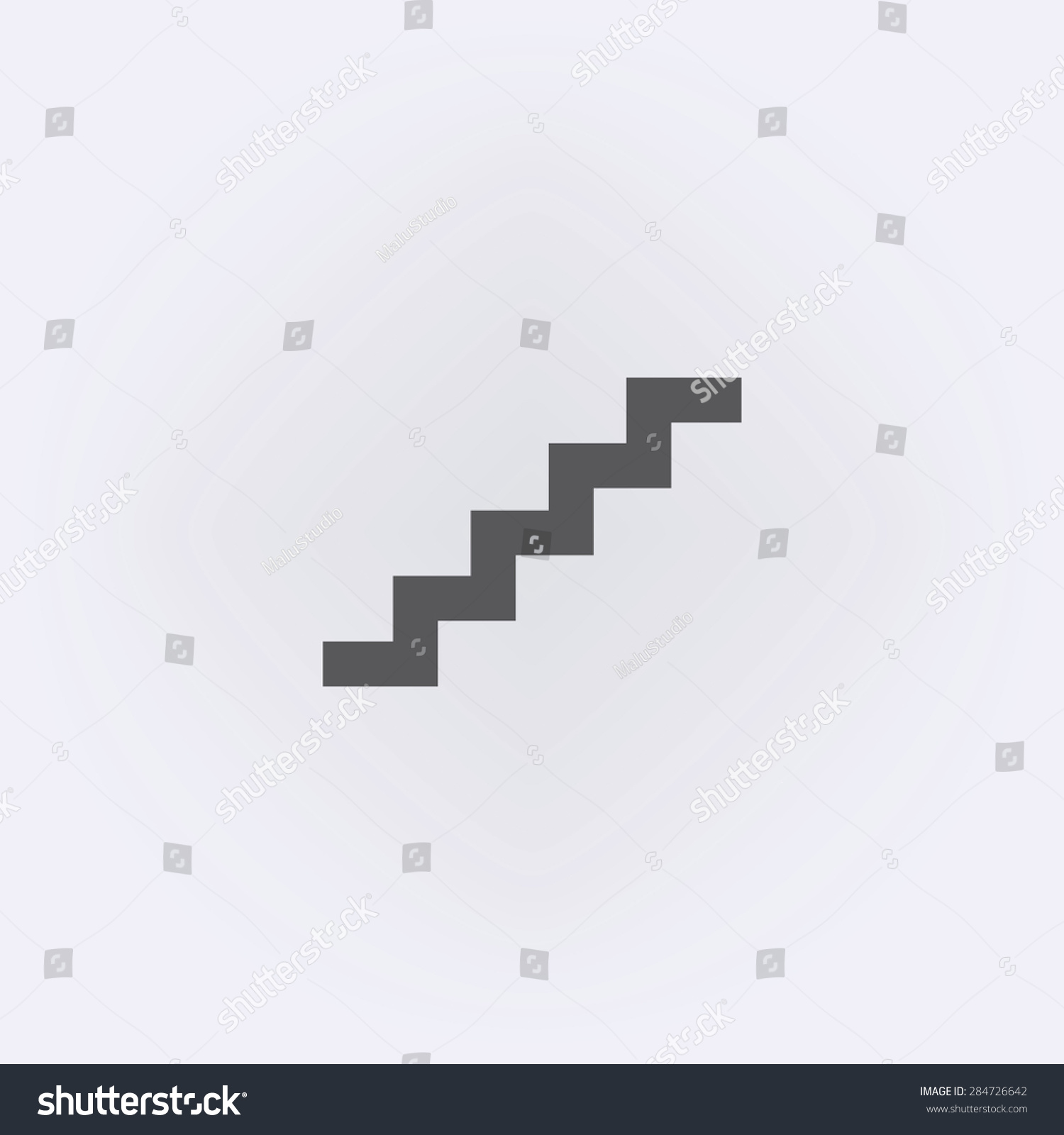Stairs Icon Stock Vector (Royalty Free) 284726642 | Shutterstock