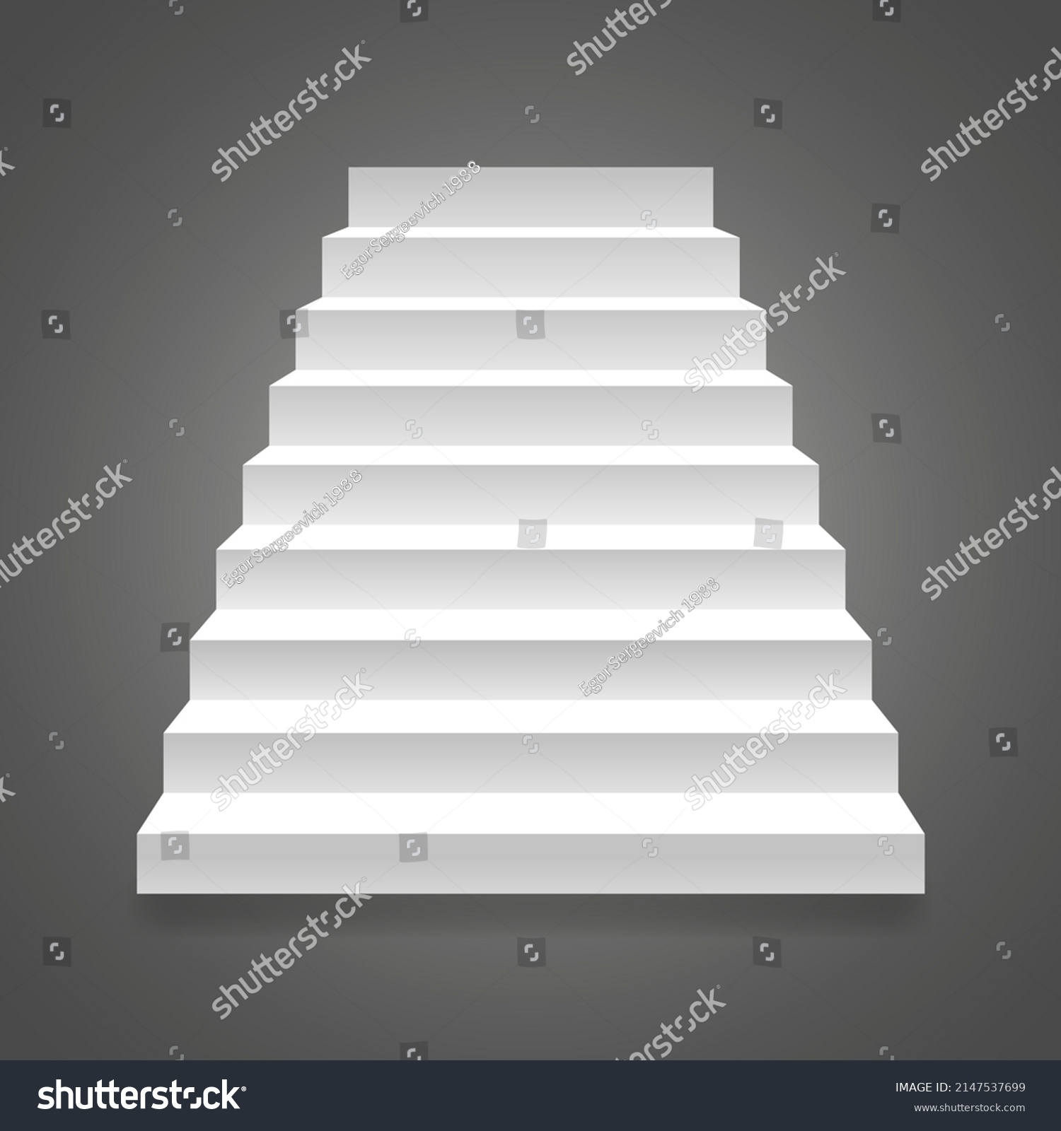 Stairs Interior Geometry Architecture Structure Stock Vector (Royalty ...