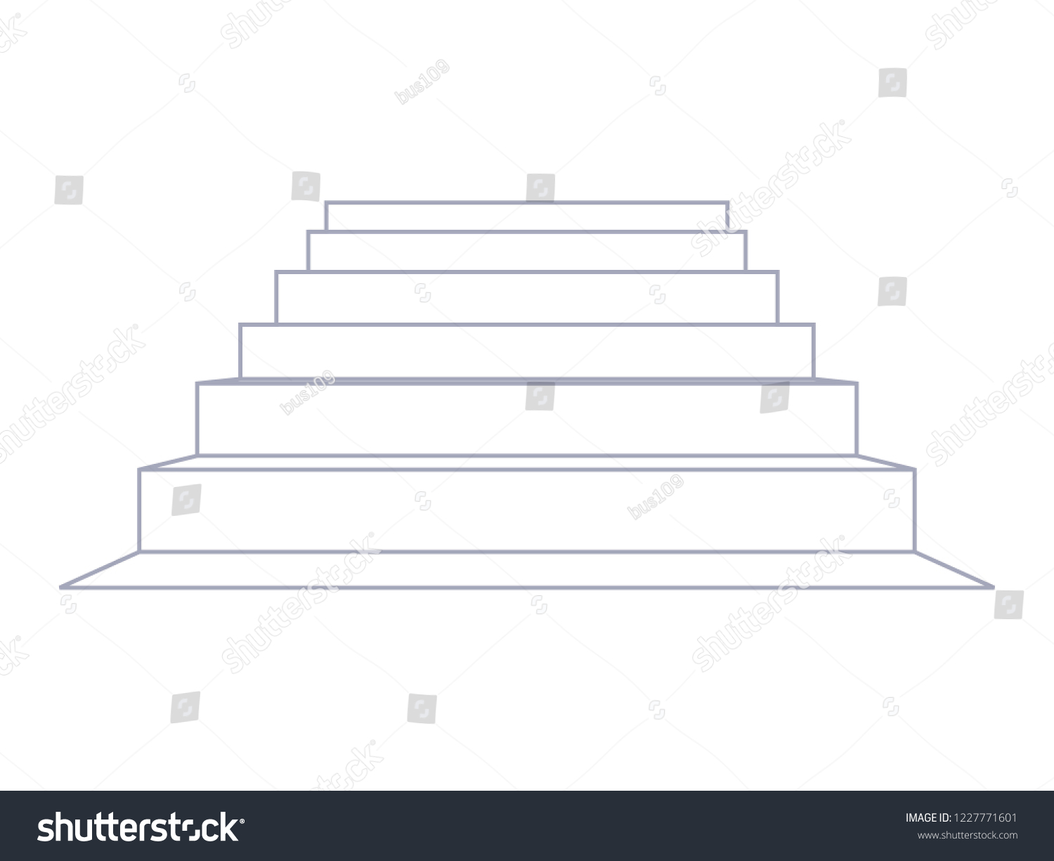 Stairs Line Drawing Vector: เวกเตอร์สต็อก (ปลอดค่าลิขสิทธิ์) 1227771601 ...