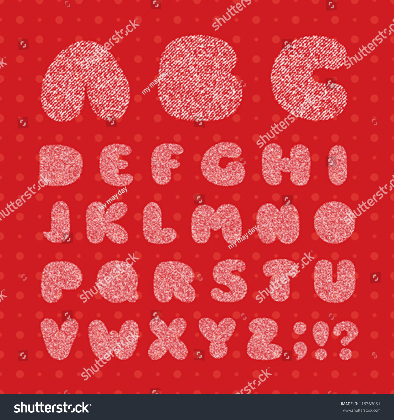 Stamp Alphabet Stock Vector (Royalty Free) 118363051 | Shutterstock