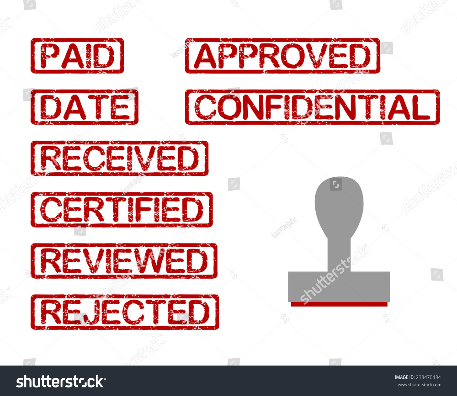 55 Paid rubber stamp with date Images, Stock Photos & Vectors ...
