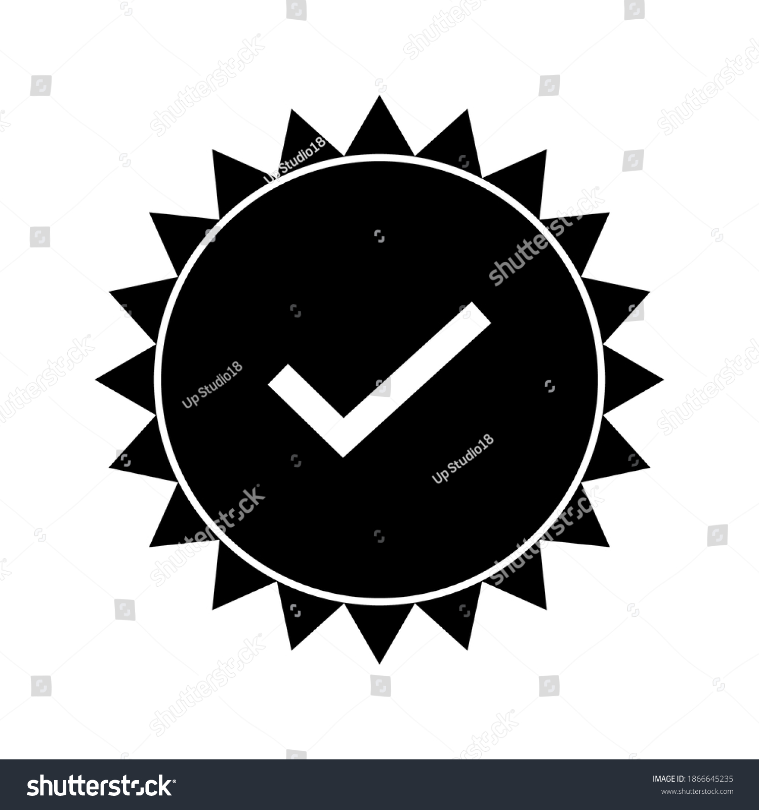 Stamp Vector Without Text Check Mark: เวกเตอร์สต็อก (ปลอดค่าลิขสิทธิ์ ...