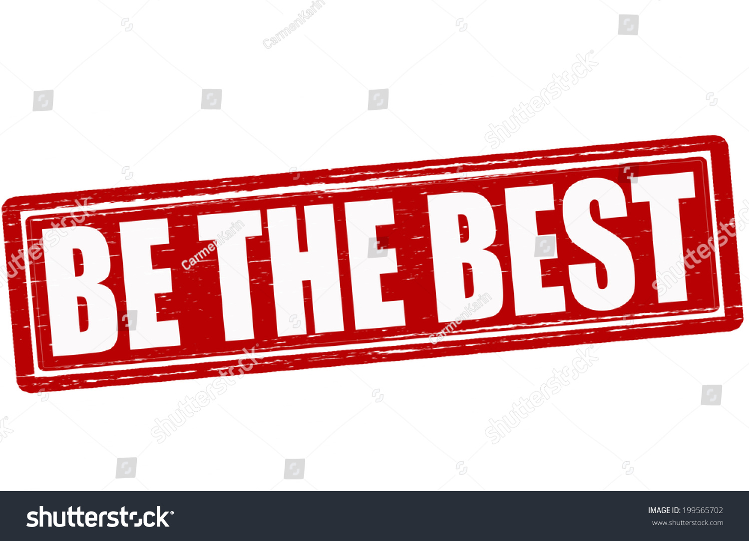 Stamp Text Be Best Inside Vector Stock Vector (Royalty Free) 199565702