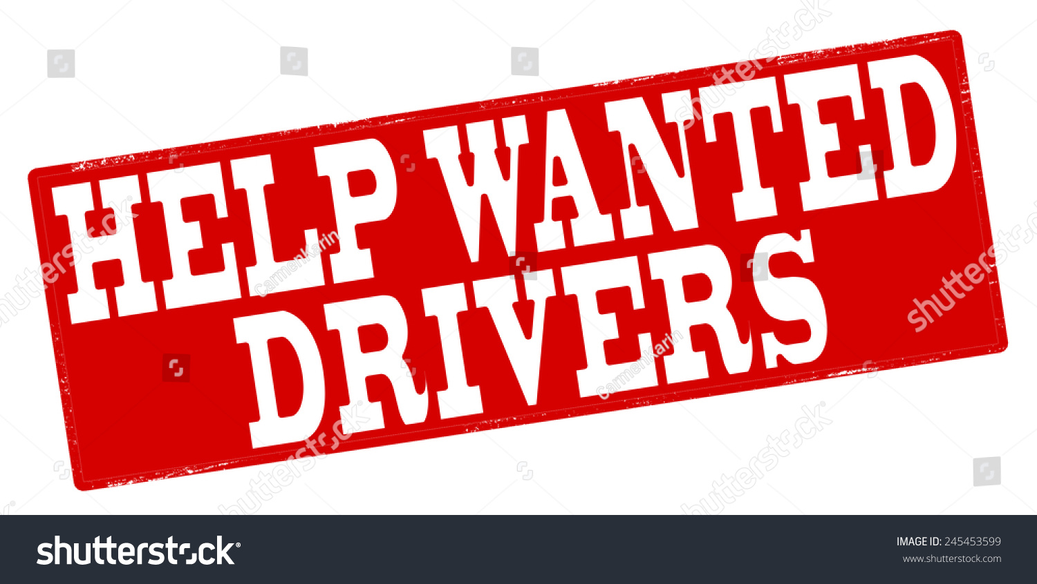 Stamp Text Help Wanted Inside Vector Stock Vector (Royalty Free) 245453599