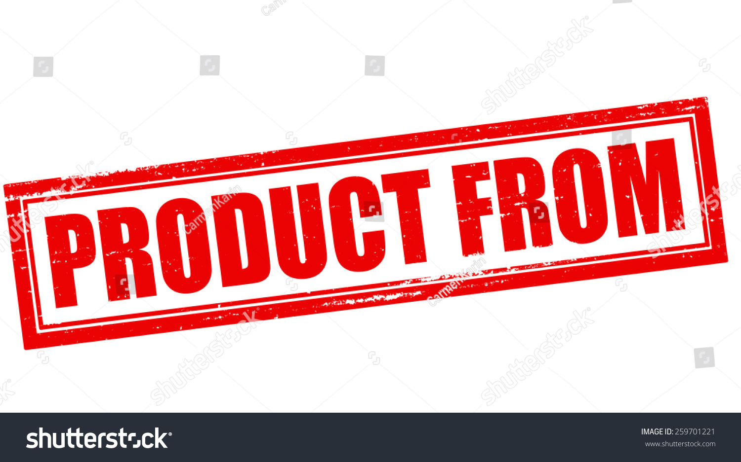 Stamp Text Product Inside Vector Illustration 스톡 벡터(로열티 프리) 259701221 ...