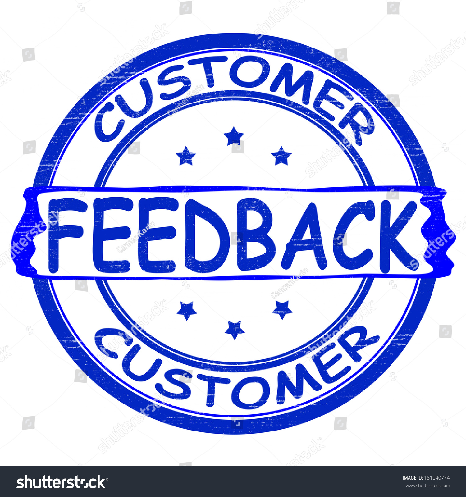 Stamp Word Feedback Insidevector Illustration Stock Vector (Royalty ...