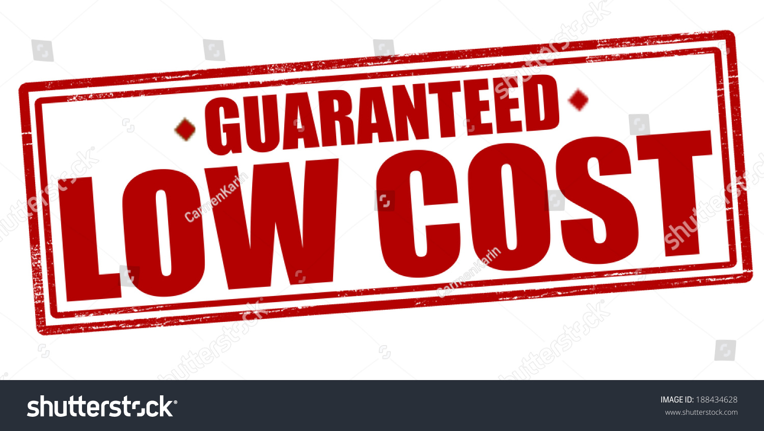 Stamp Word Guaranteed Insidevector Illustration Stock Vector (Royalty ...