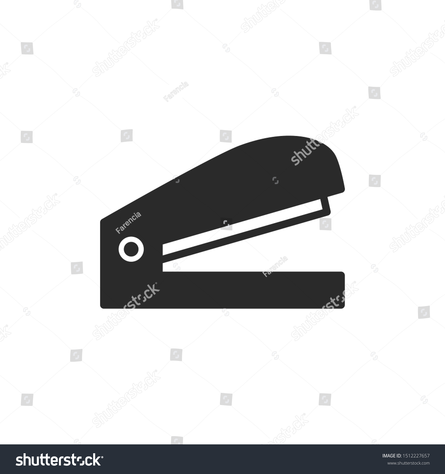 Stapler Icon Vector Illustration Logo Template Stock Vector (Royalty ...