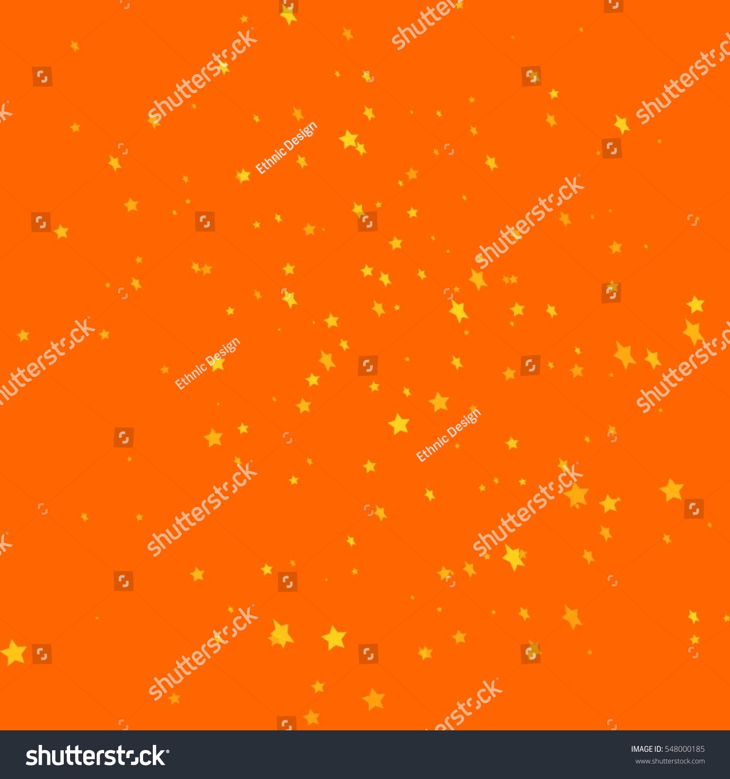 Star Falling Print Gold Yellow Starry Stock Vector 548000185 - Shutterstock