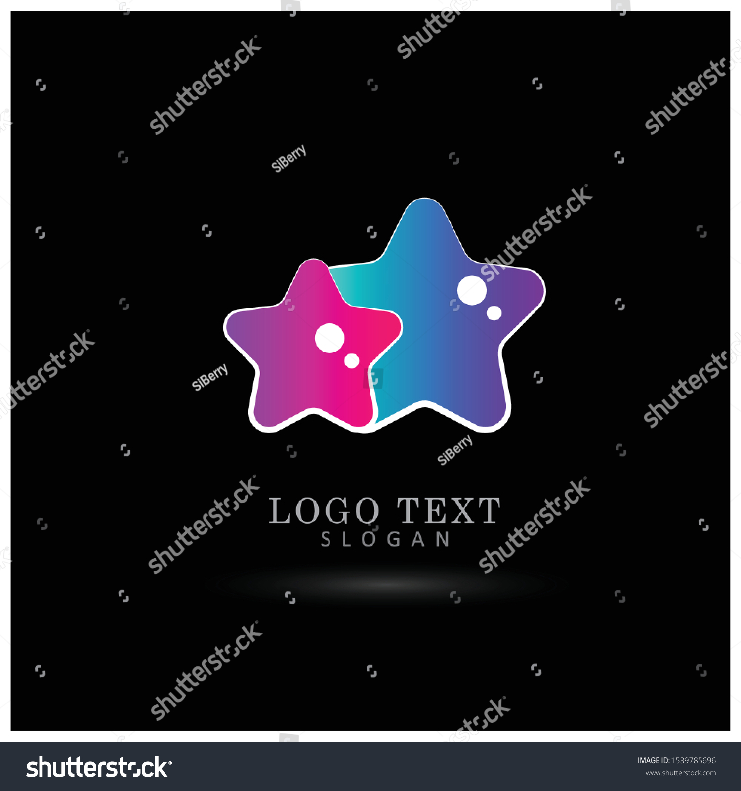 Star Fun Logo Symbol Icon Vector Stock Vector (Royalty Free) 1539785696 ...