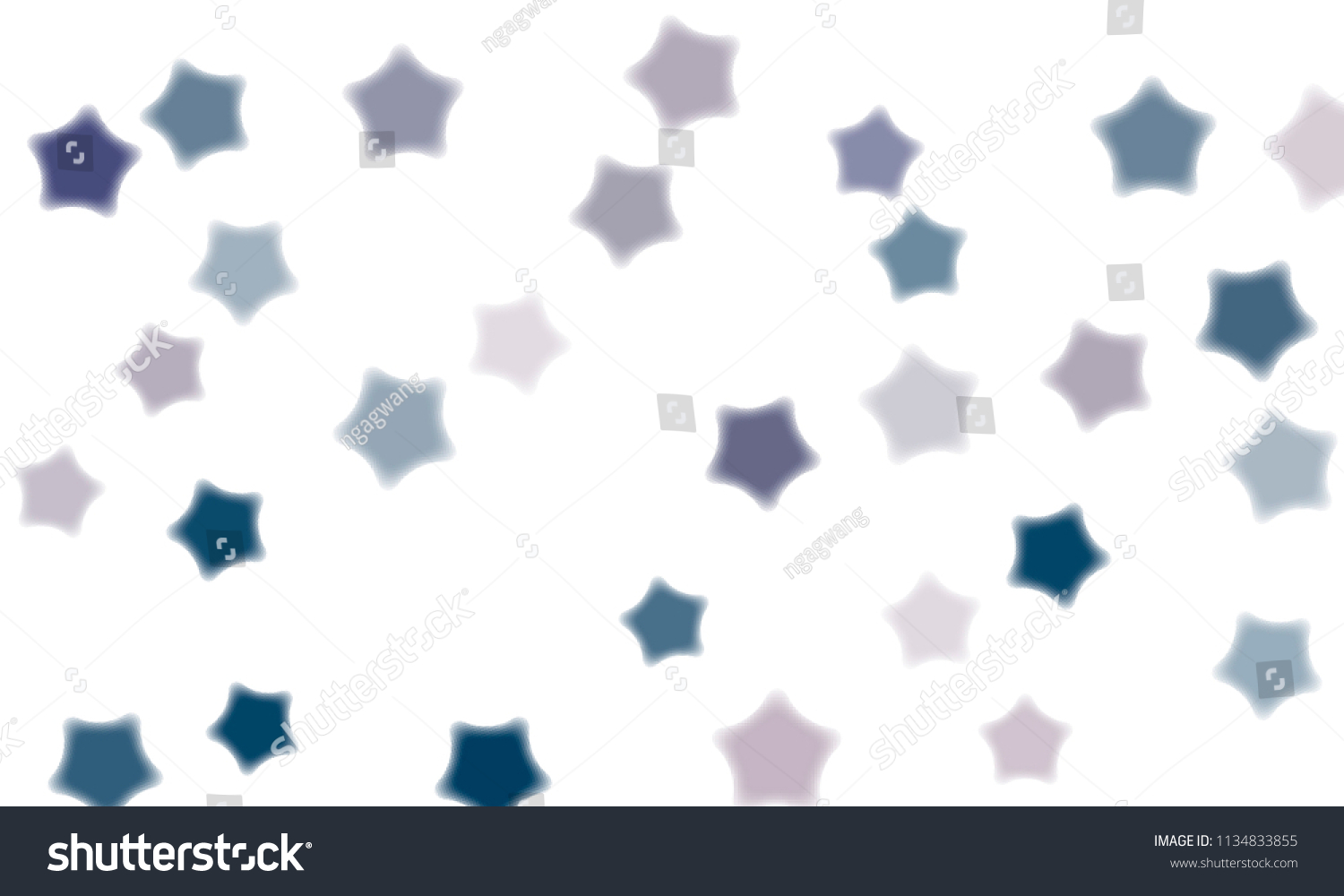 Star Pattern White Background Stylish Vector Stock Vector (Royalty Free ...