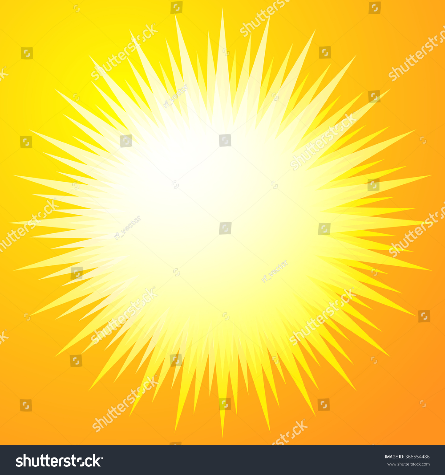 Starburst Shape Abstract Explosion Blast Shape Stock Vector (Royalty ...