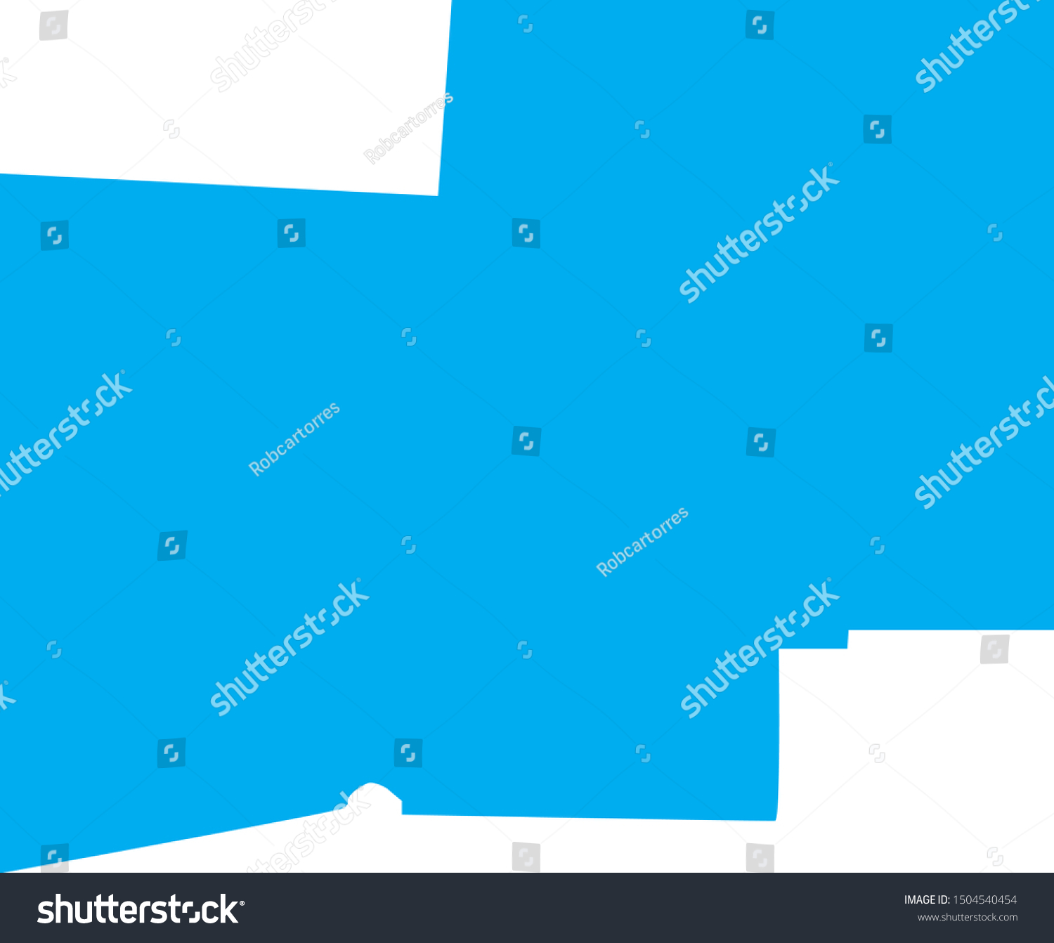Stark County Map Ohio State Stock Vector (Royalty Free) 1504540454