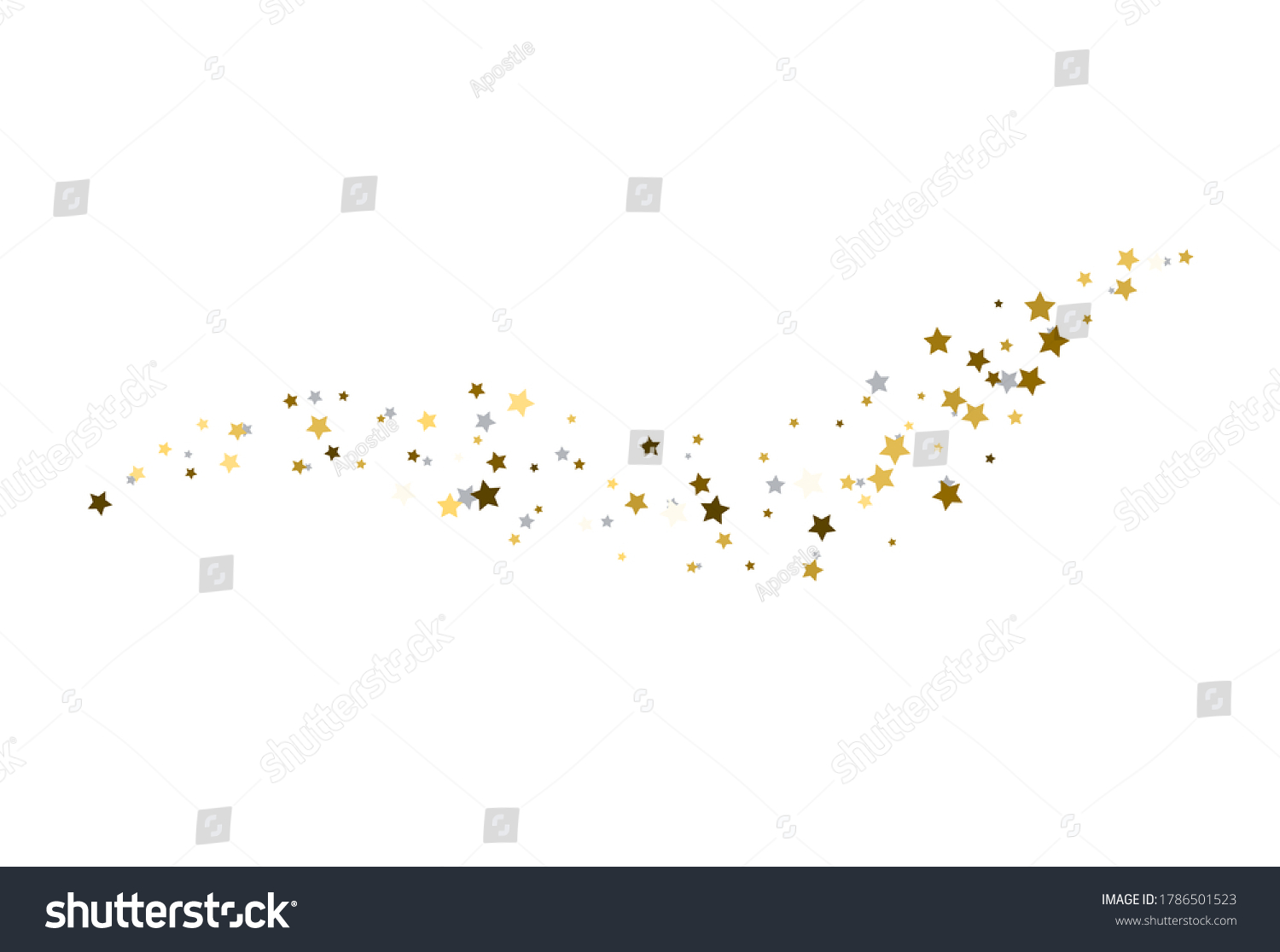 Starry White Background Vector Stock Vector (Royalty Free) 1786501523 ...
