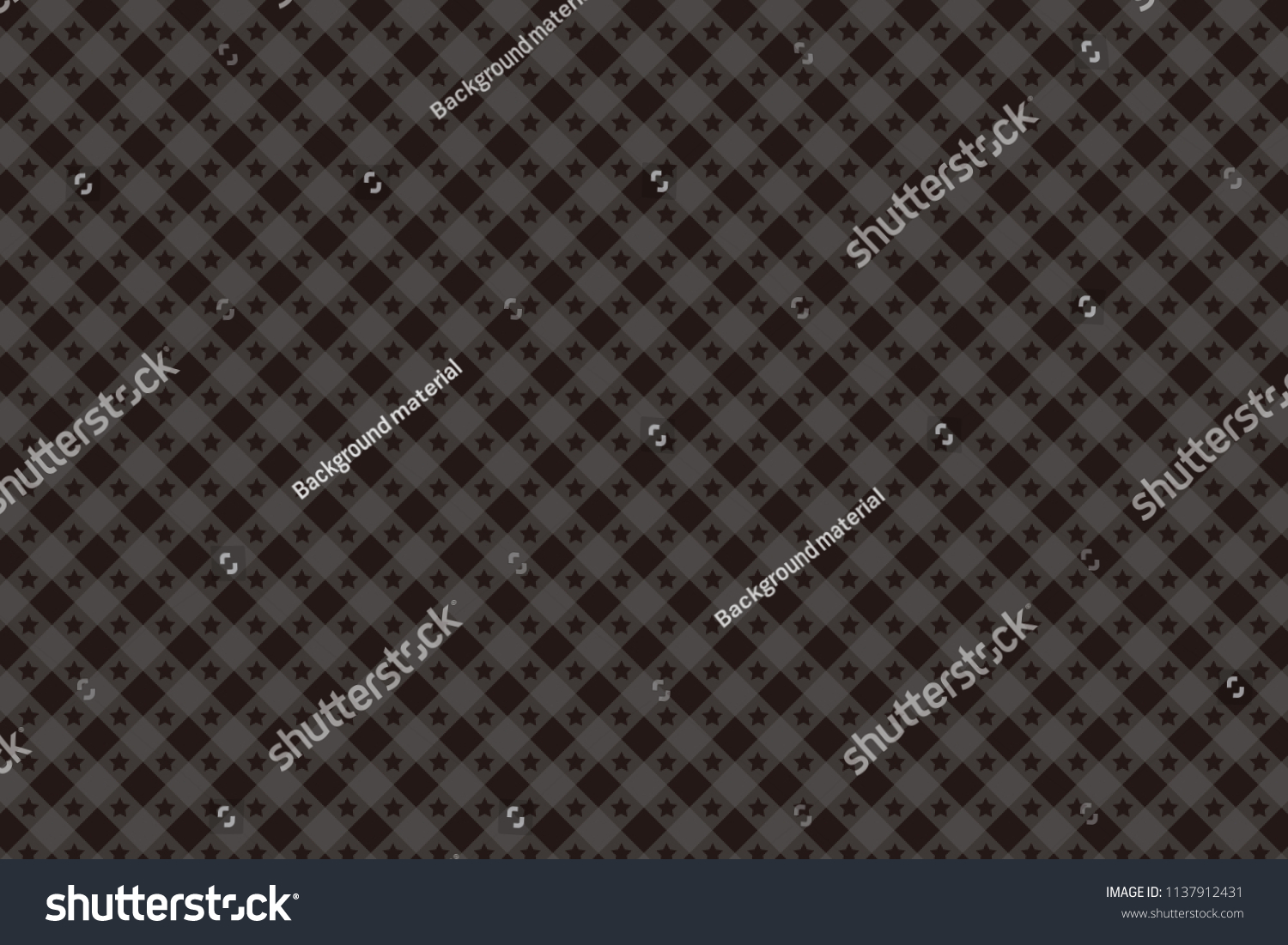 Stars Check Pattern Stock Vector (Royalty Free) 1137912431 | Shutterstock