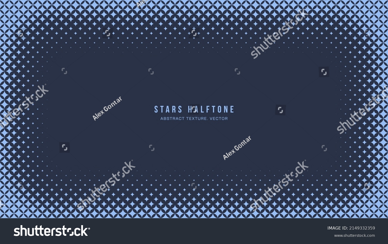 Stars Halftone Pattern Vector Checkered Star Stock Vector (Royalty Free ...