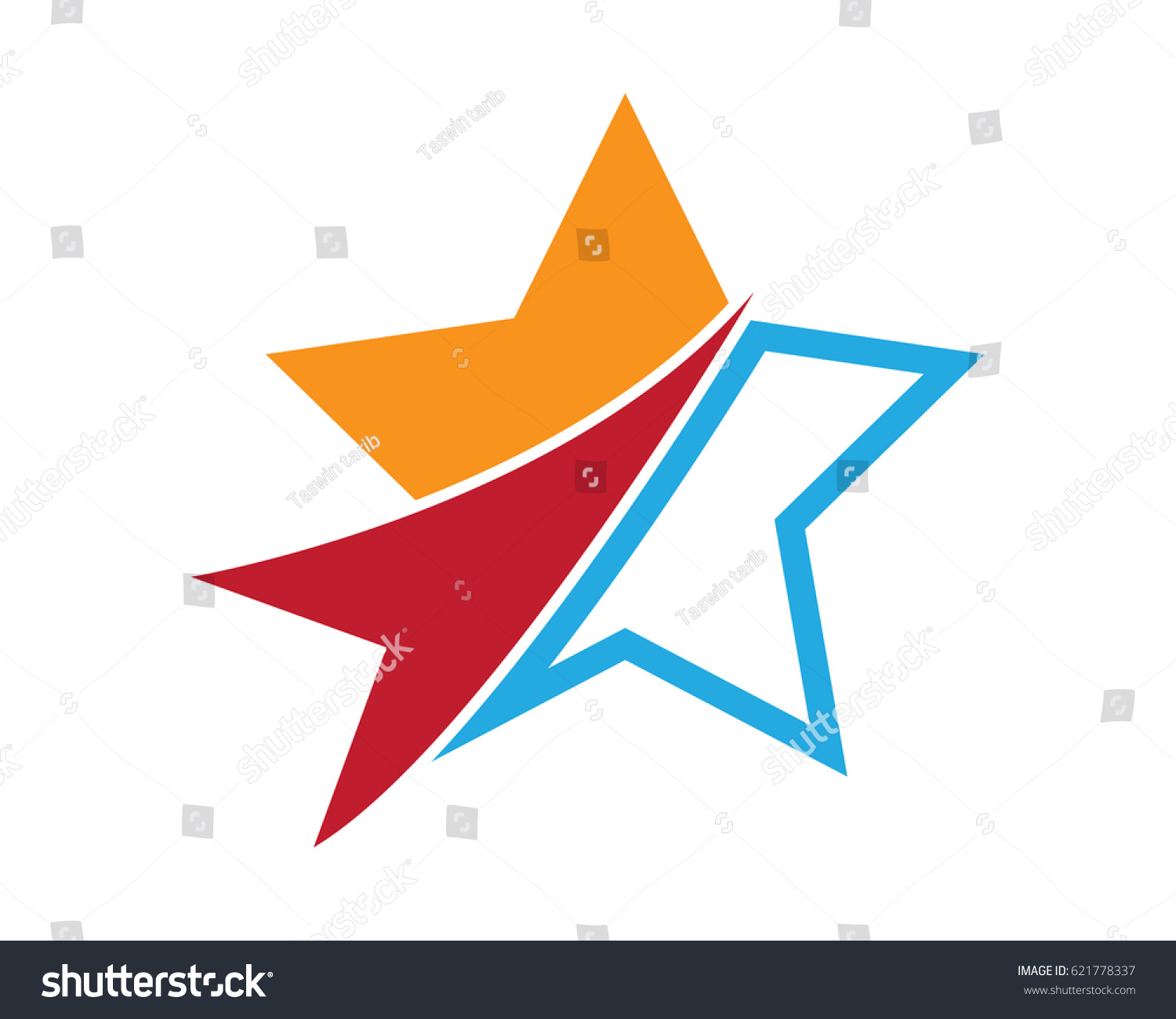 Stars Logos Stock Vector (Royalty Free) 621778337