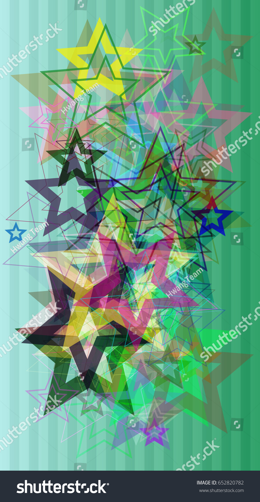 Stars Template Texture Stock Vector (Royalty Free) 652820782
