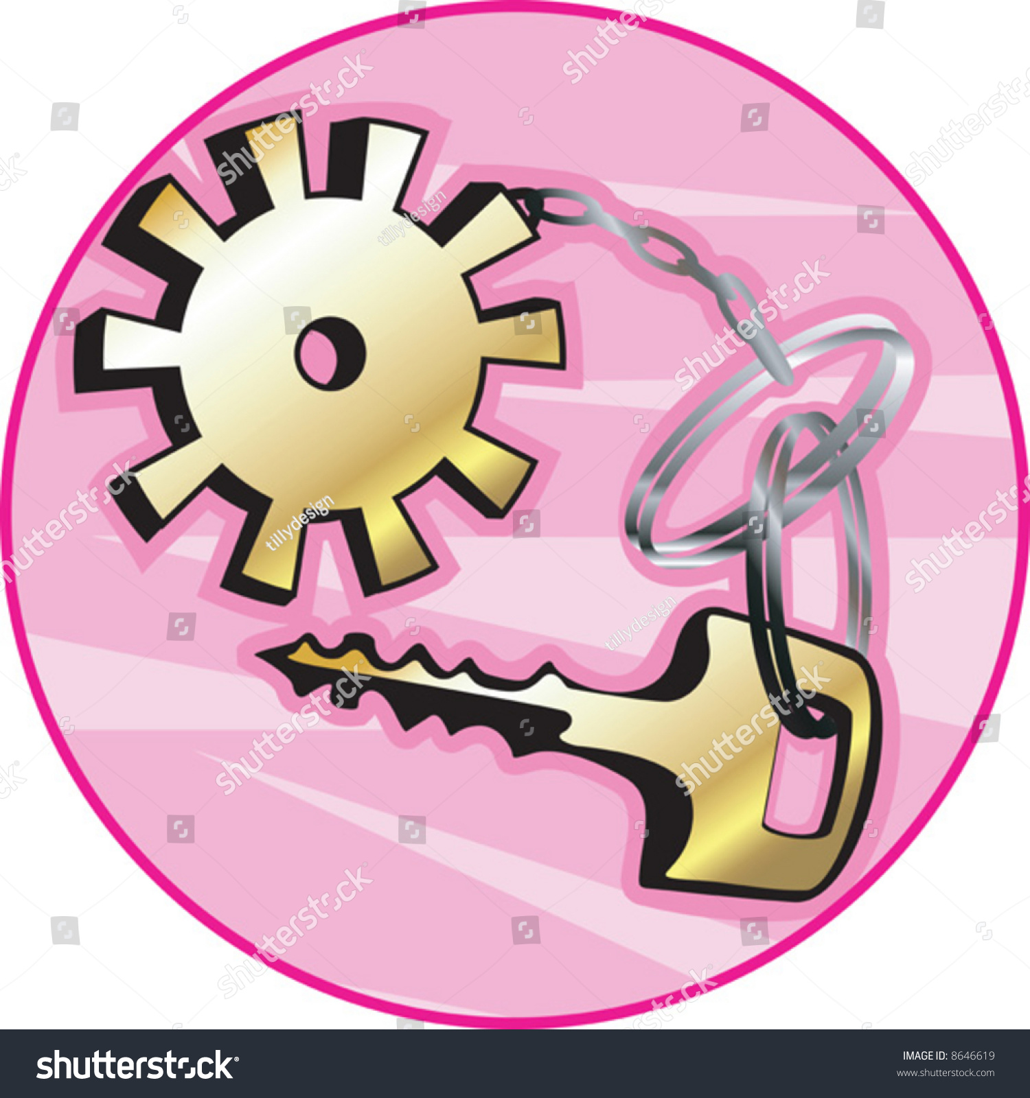 Start Key Using Vehicles Stock Vector (Royalty Free) 8646619 | Shutterstock