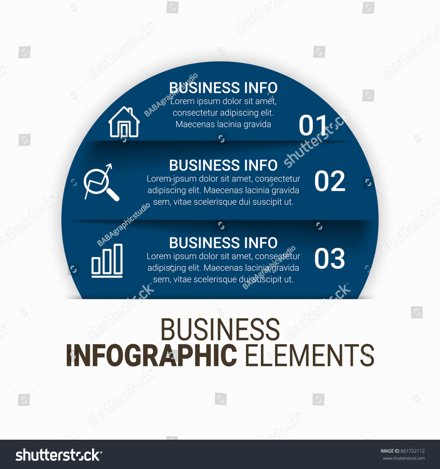 Start Infographic Design Stock Vector (Royalty Free) 661722112 ...